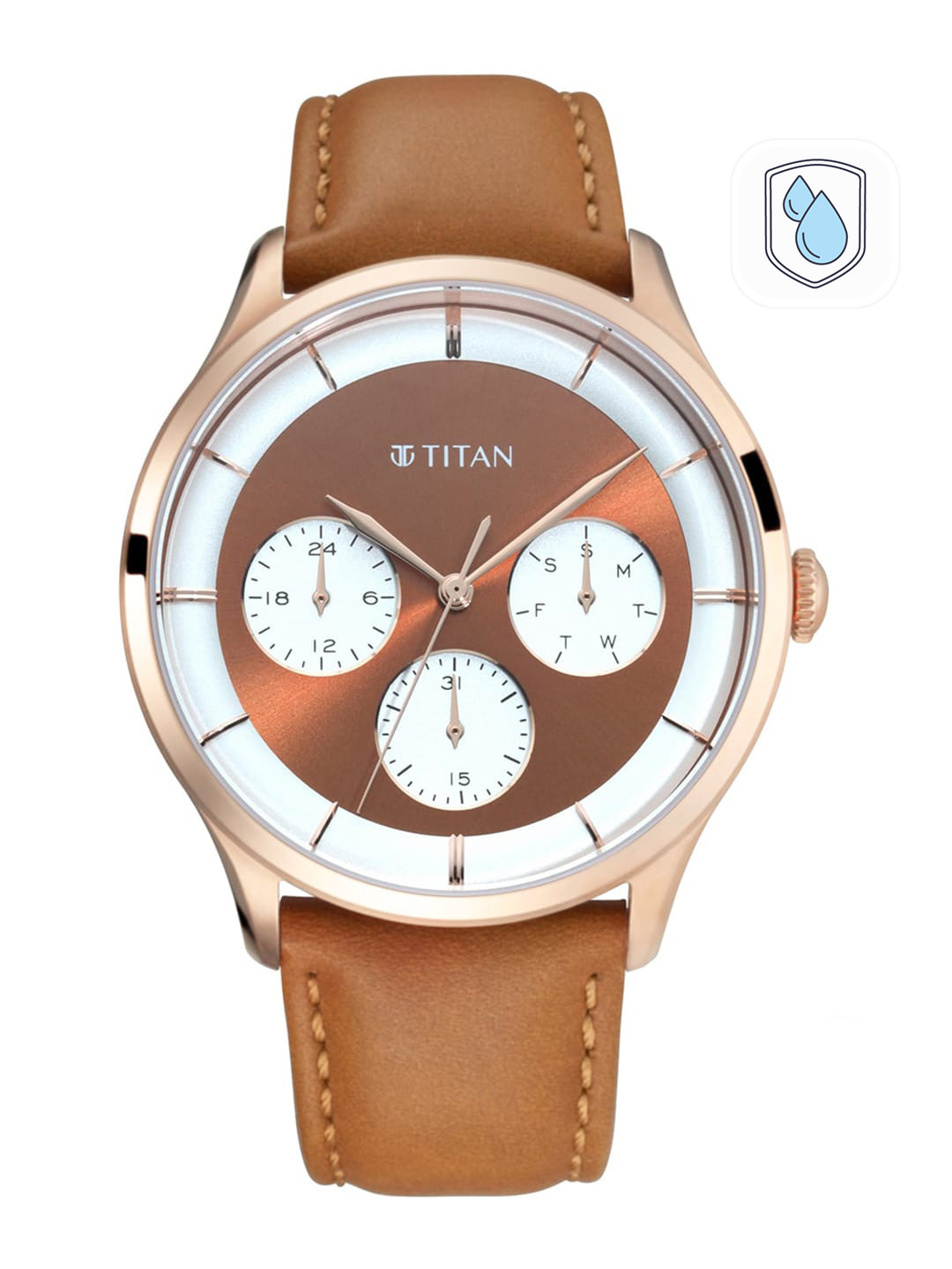 Buy Titan Men Rose Gold Analogue Watch - Watches for Men 12870708 | Myntra