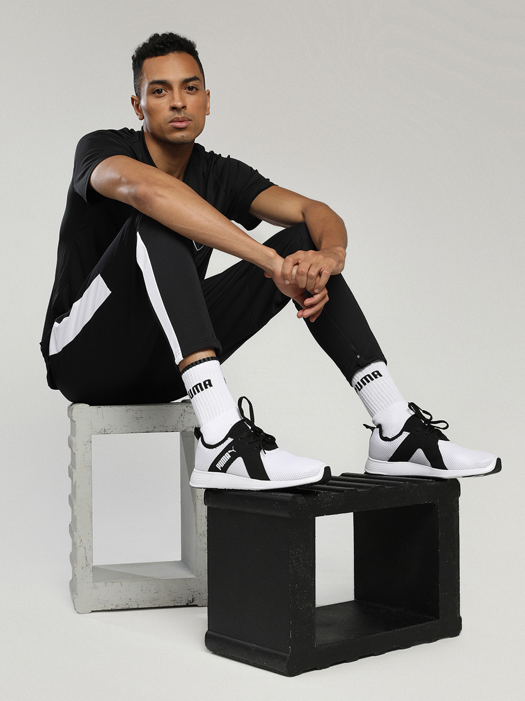 Buy Puma Men White Black Zod Runner V3 Sneakers - Casual Shoes for Men ...