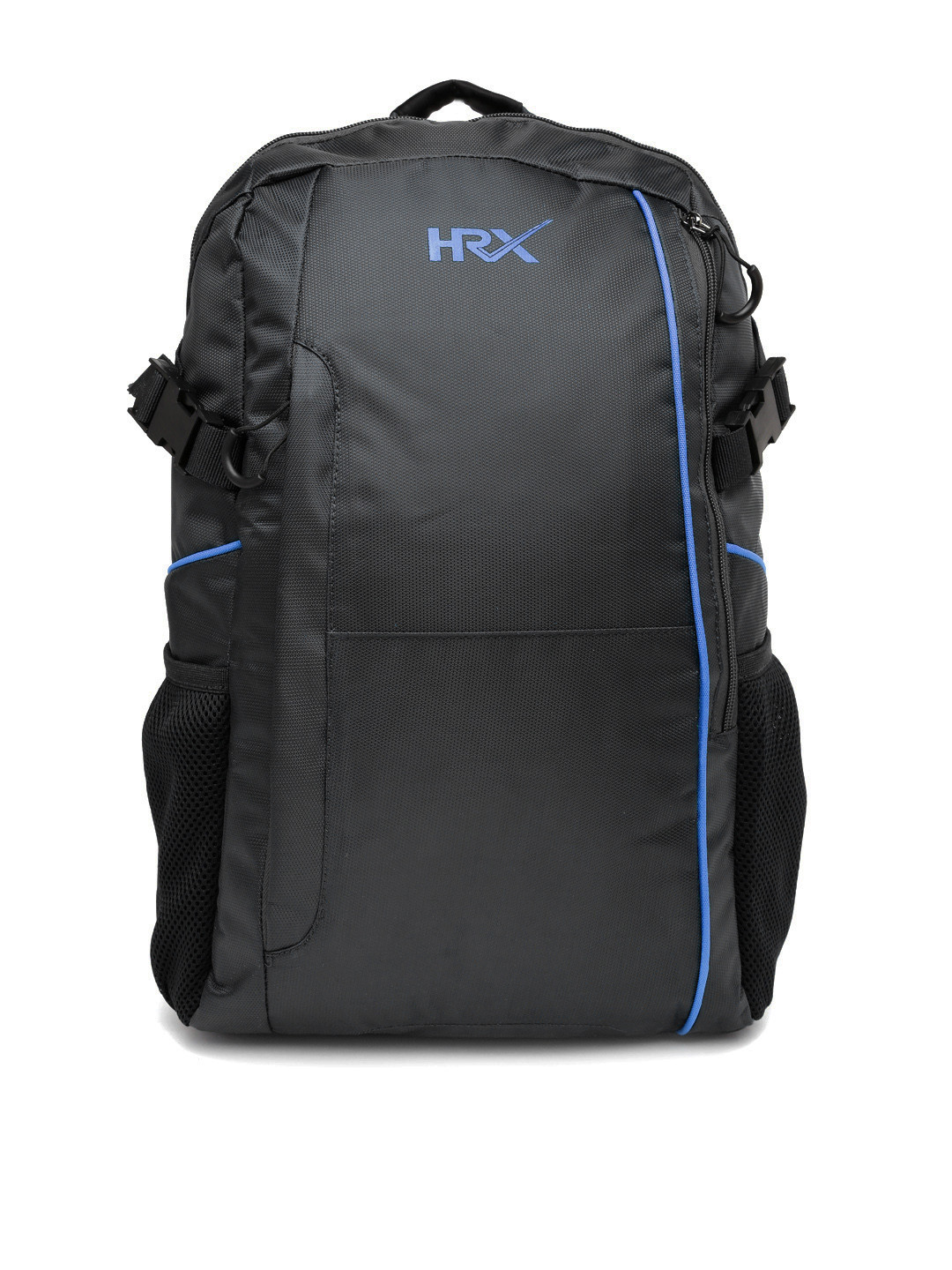 Buy HRX By Hrithik Roshan Unisex Black Laptop Backpack - Backpacks for ...