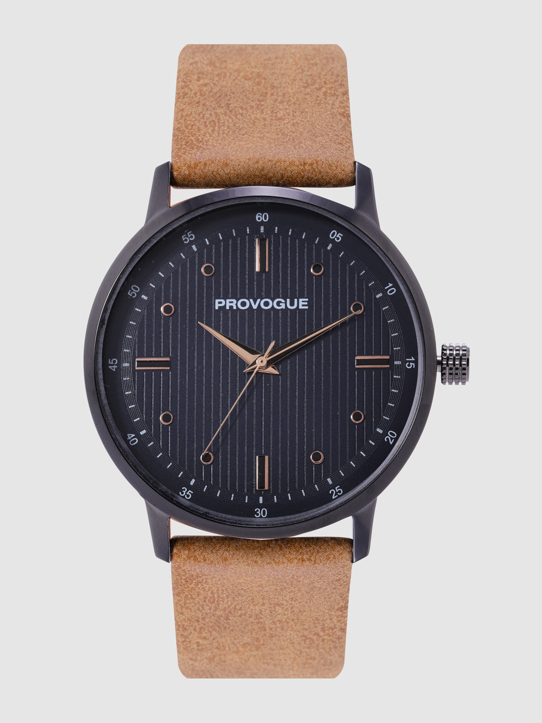 Buy Provogue Men Black Textured Analogue Watch PRV 4B - Watches for Men ...