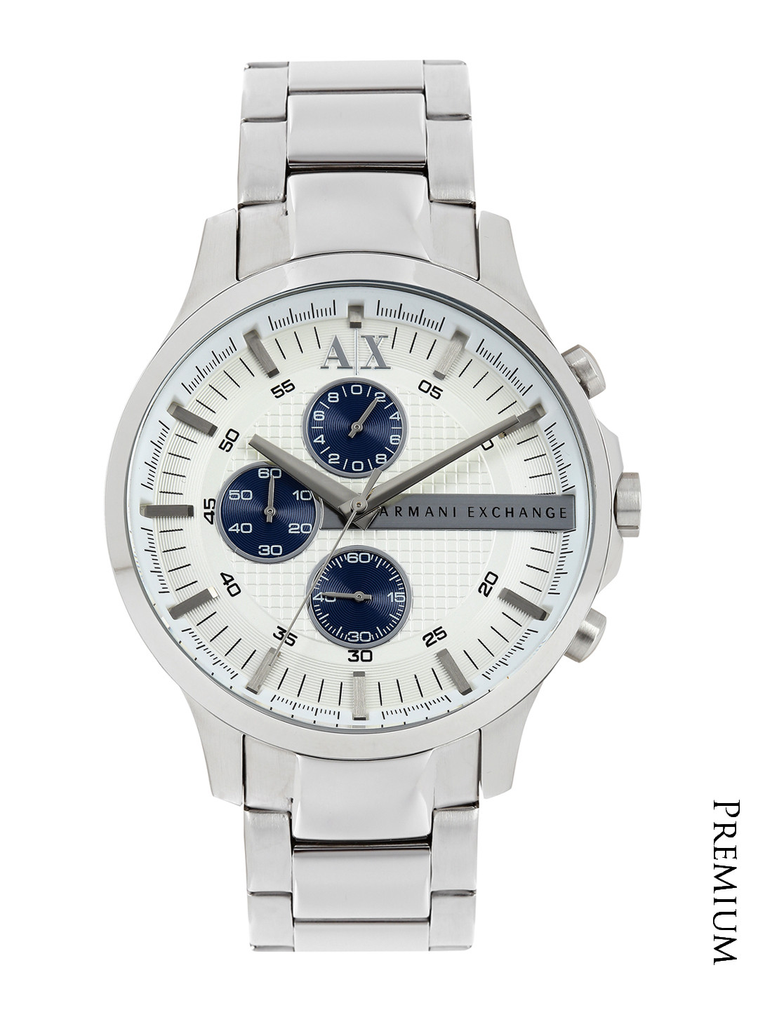 Buy Armani Exchange Men White Dial Chronograph Watch AX2136 - Watches ...