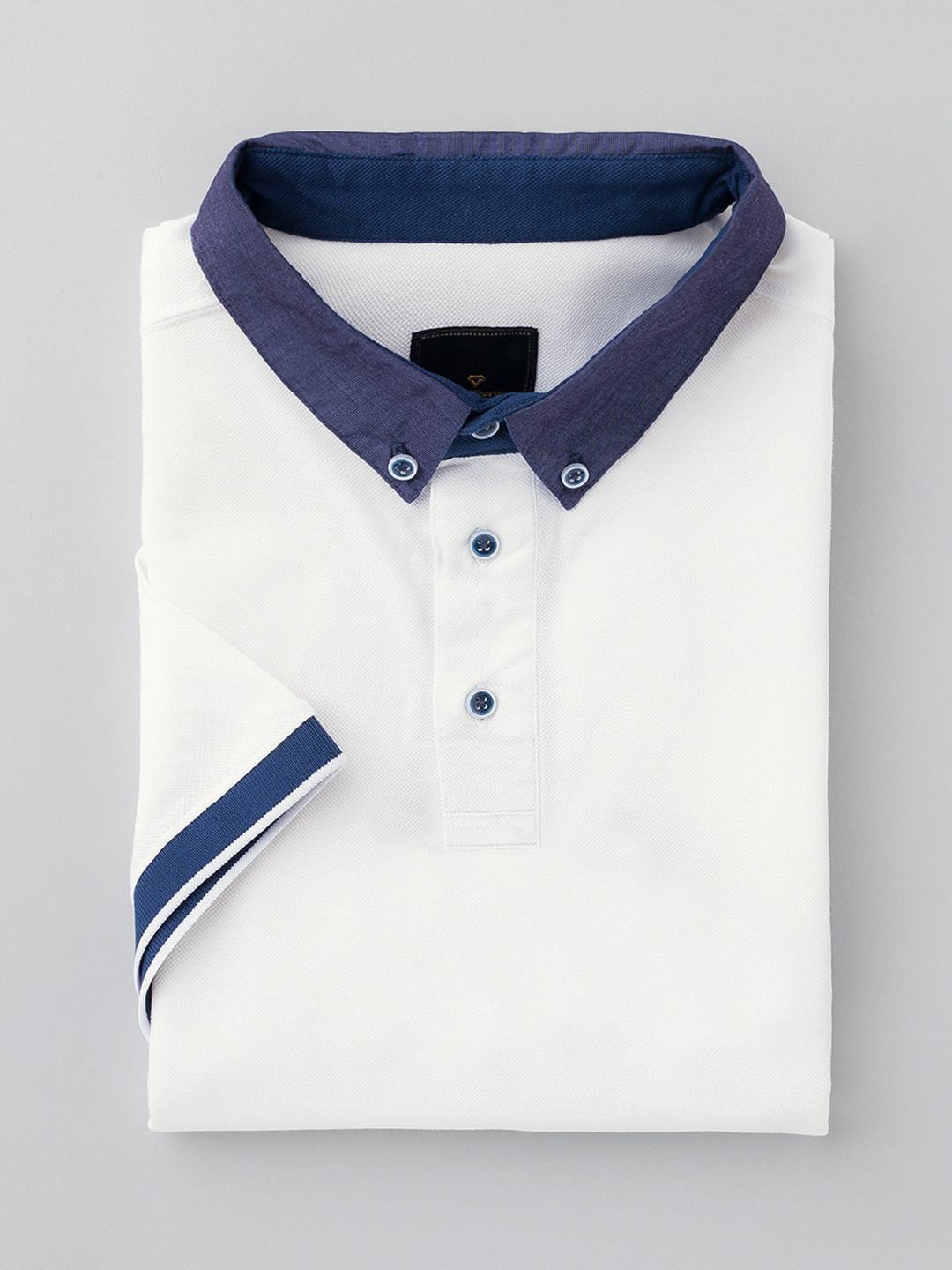 Buy INVICTUS White Polo Pure Cotton T Shirt - Tshirts for Men 1291966 ...