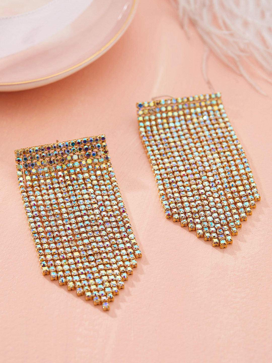 Buy TOKYO TALKIES X Rubans FASHION ACCESSORIES Gold Plated Handcrafted ...