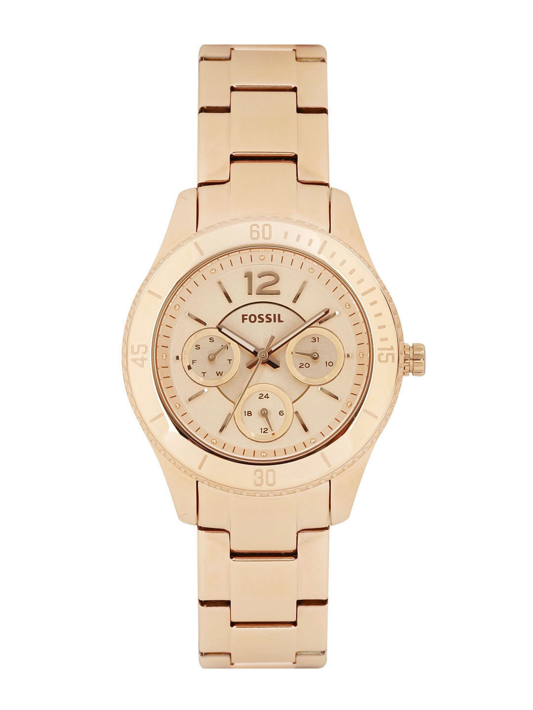Buy Fossil Women Rose Gold Toned Dial Watch ES3815 - Watches for Women ...