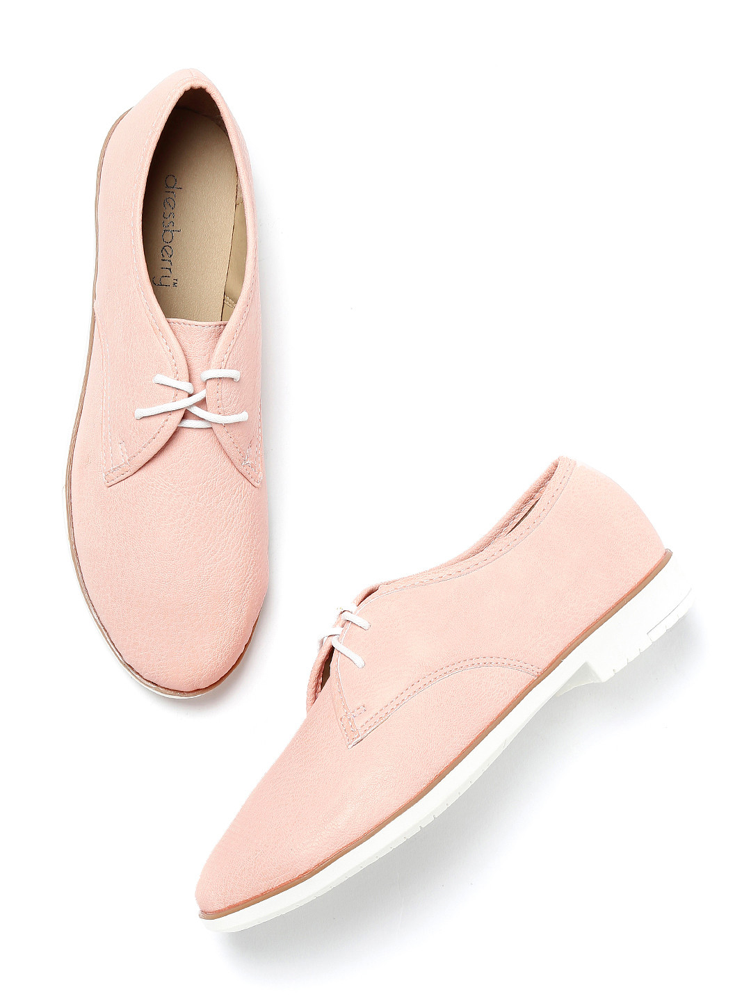 Buy DressBerry Women Peach Coloured Casual Shoes - Casual Shoes for ...