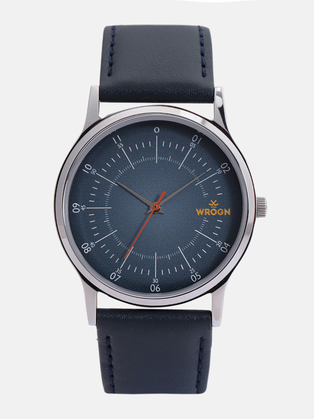 Buy WROGN Men Navy Blue Analogue Watch WRG00042D - Watches for Men ...