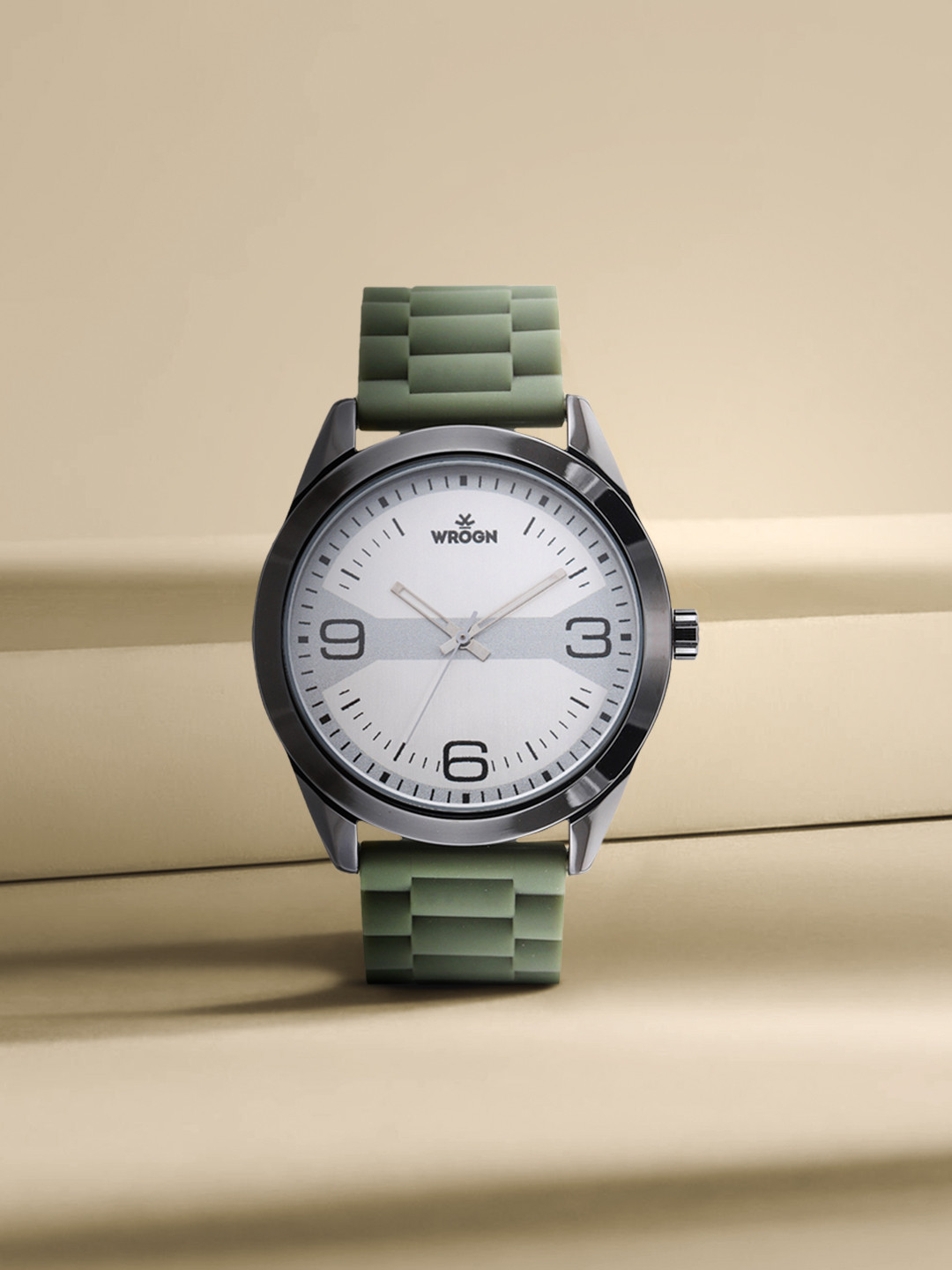 Buy WROGN Men White Analogue Watch WRG00046A - Watches for Men 13036778 ...