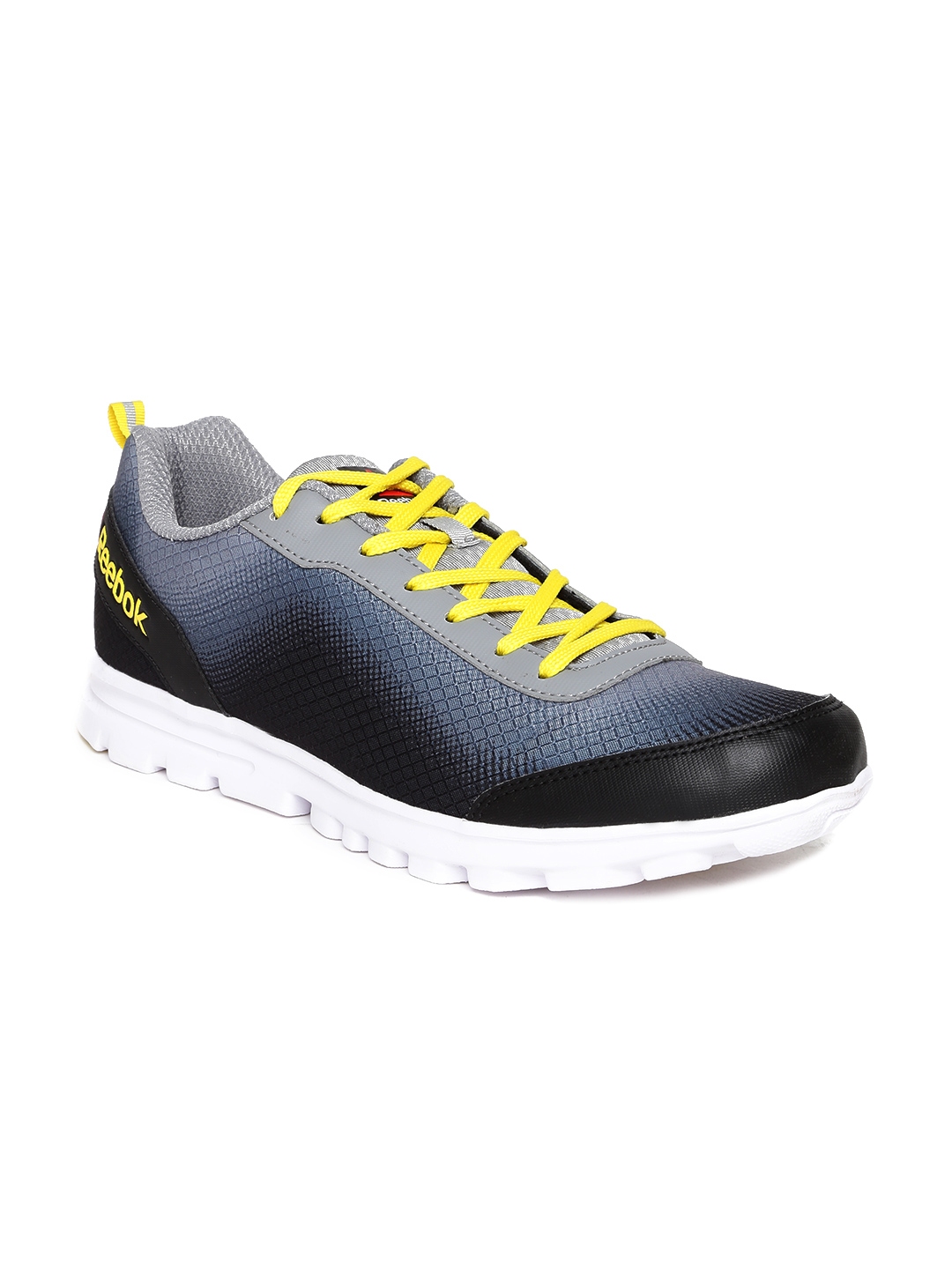 Buy Reebok Men Grey And Black Duo Sports Shoes Sports Shoes For Men 1304561 Myntra