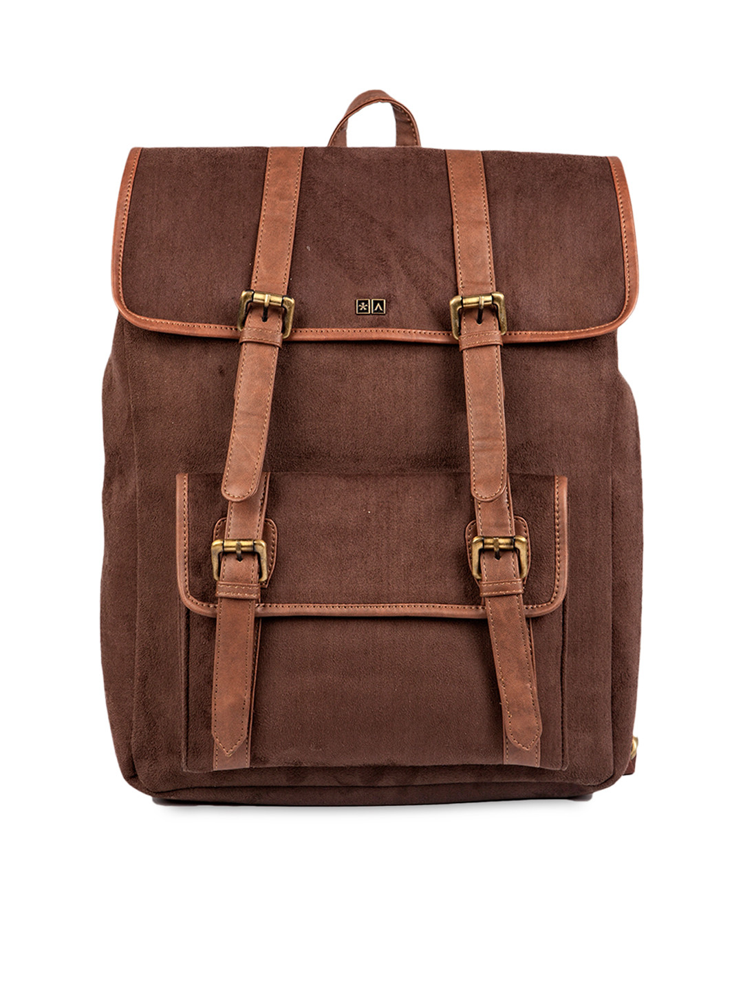 Buy Atorse Unisex Brown Suede Backpack - Backpacks for Unisex 1305248 ...