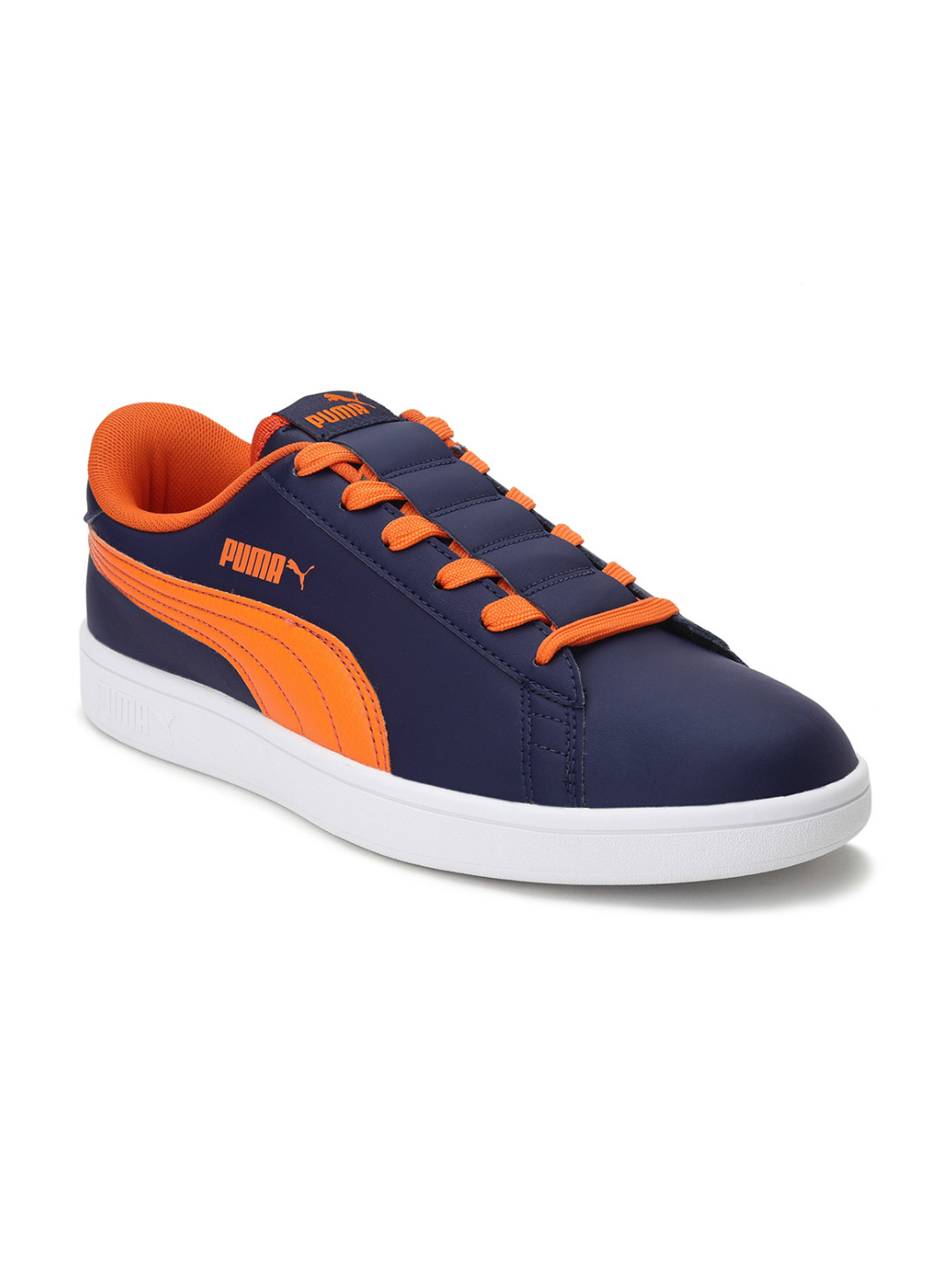 Buy Puma Unisex Navy Blue Smash V2 Loop IDP Sneakers - Casual Shoes for ...