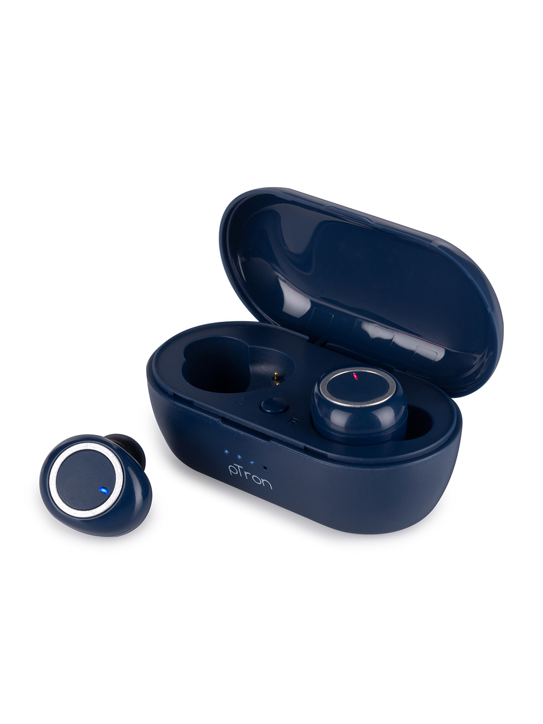 Buy PTron Bassbuds M Blue True Wireless Bluetooth 5.0 Headphones ...