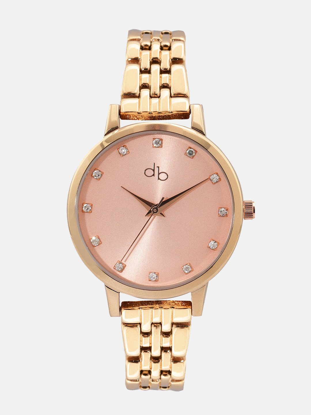 Buy DressBerry Women Pink Analogue Watch DB20 2D - Watches for Women ...