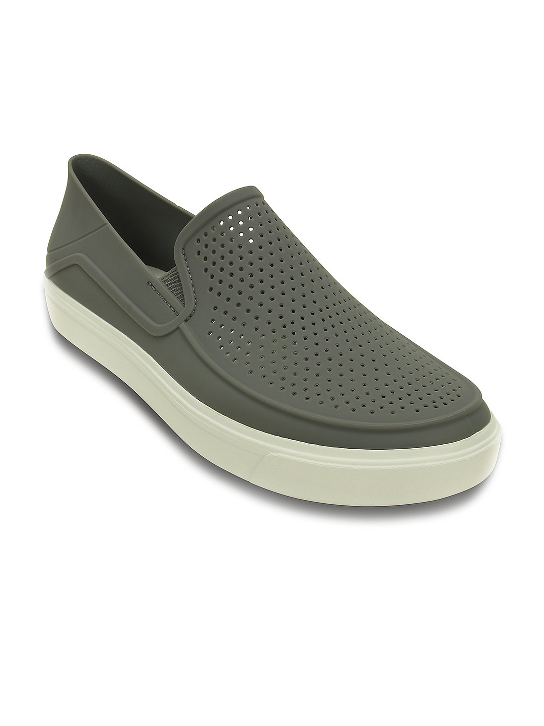 Buy Crocs Citilane Men Grey Slip On Sneakers - Casual Shoes for Men ...