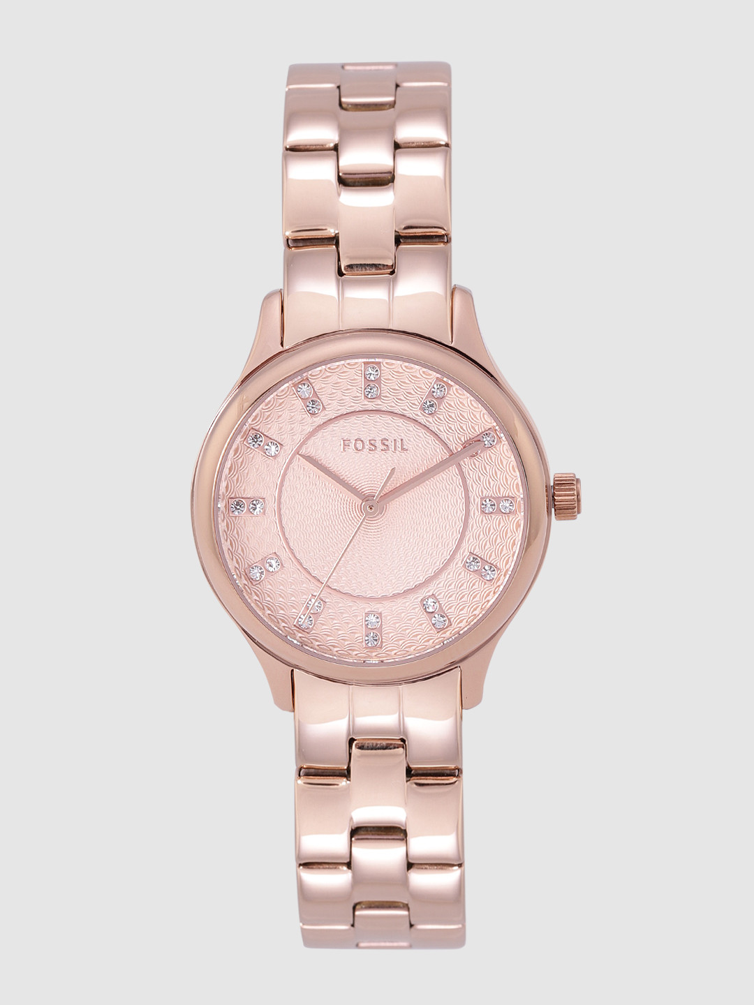 Buy Fossil Women Rose Gold Analogue Watch BQ1571 - Watches for Women ...