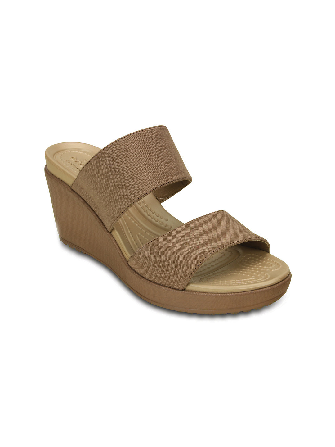 Buy Crocs A Leigh Women Brown Wedges - Heels for Women 1316314 | Myntra