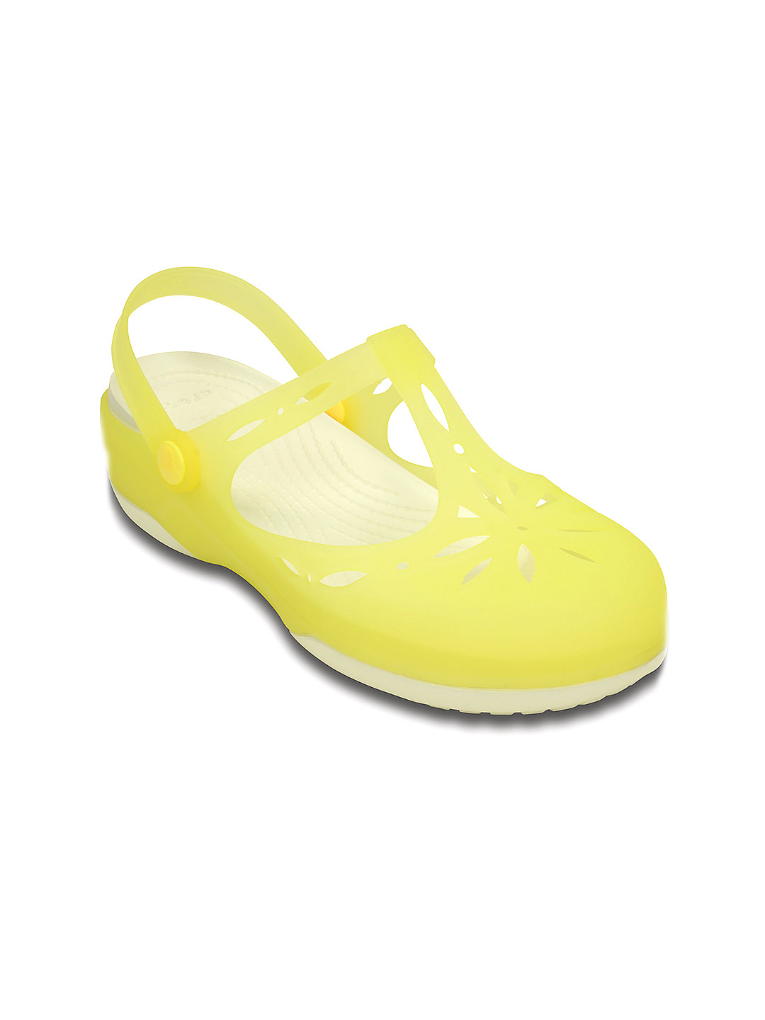 Buy Crocs Carlie Women Yellow Clogs - Flip Flops for Women 1316608 | Myntra