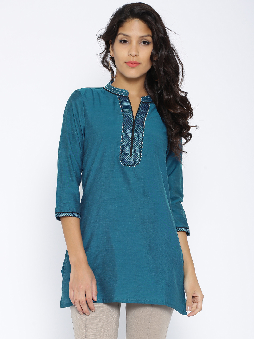 Buy Amari Blue Kurti - Kurtis for Women 1322719 | Myntra