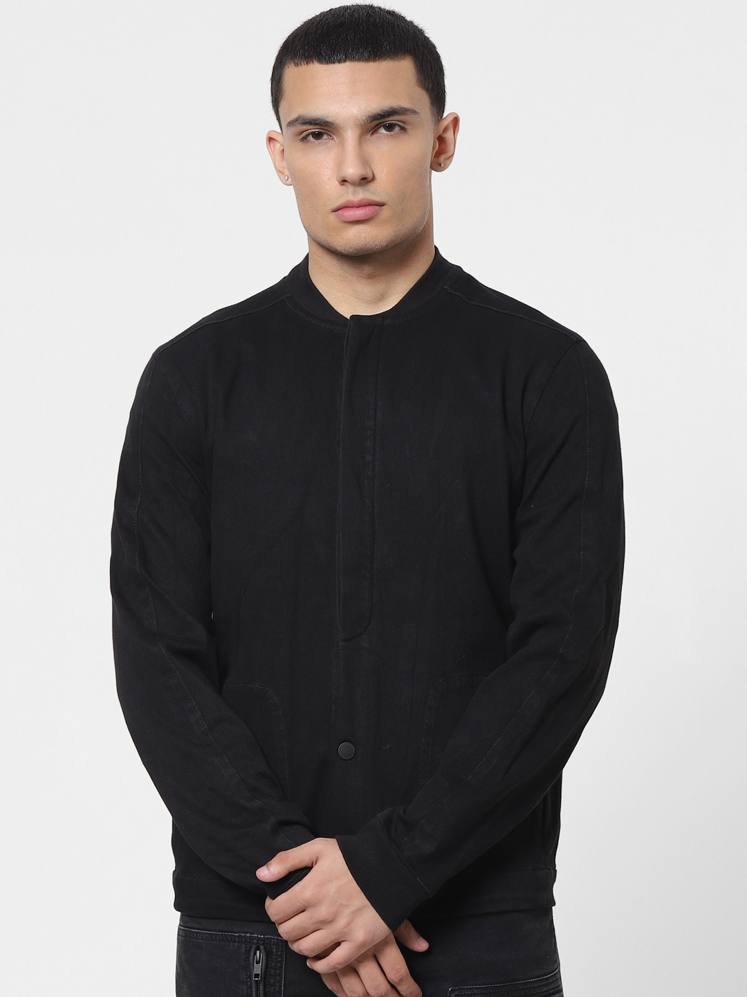 Buy Jack & Jones Men Black Tailored Jacket - Jackets for Men 13251040 ...