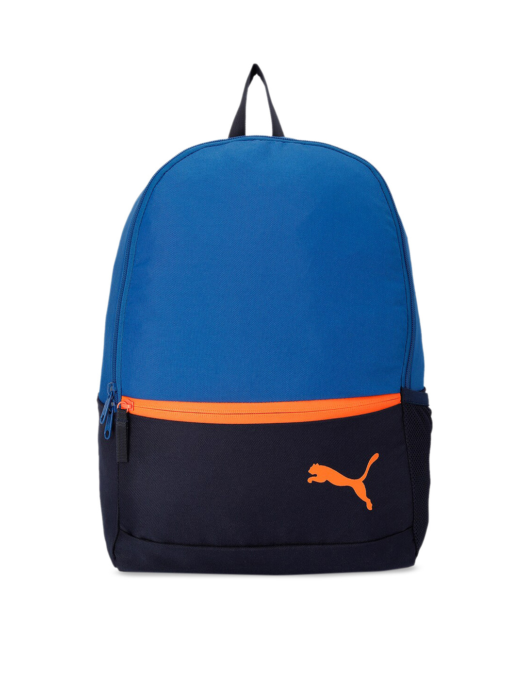 Buy Puma Unisex Blue & Black Colourblocked Backpack - Backpacks for ...