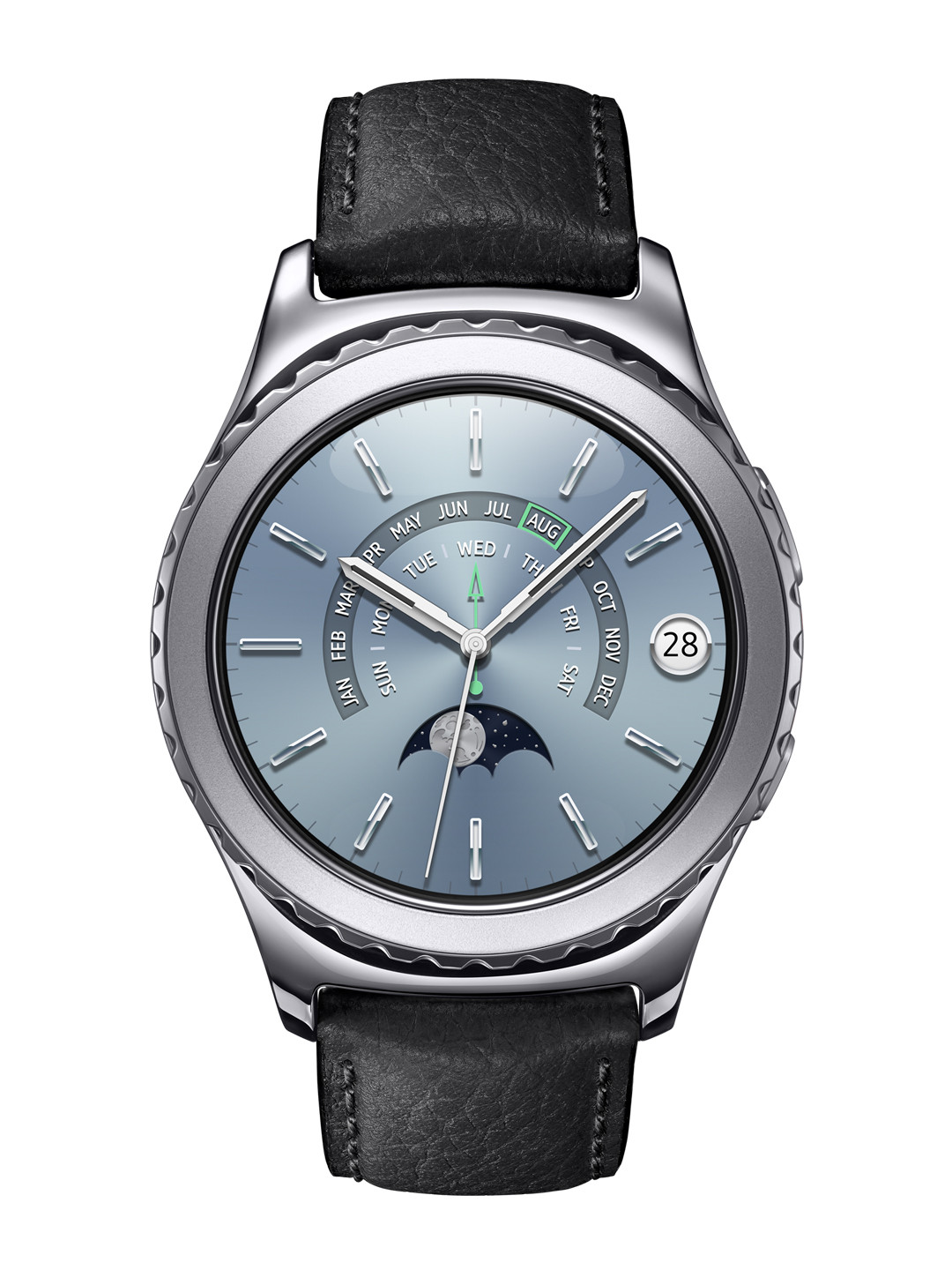 Buy Samsung Men Gear S2 Classic Black Bluetooth Smart Watch SM ...