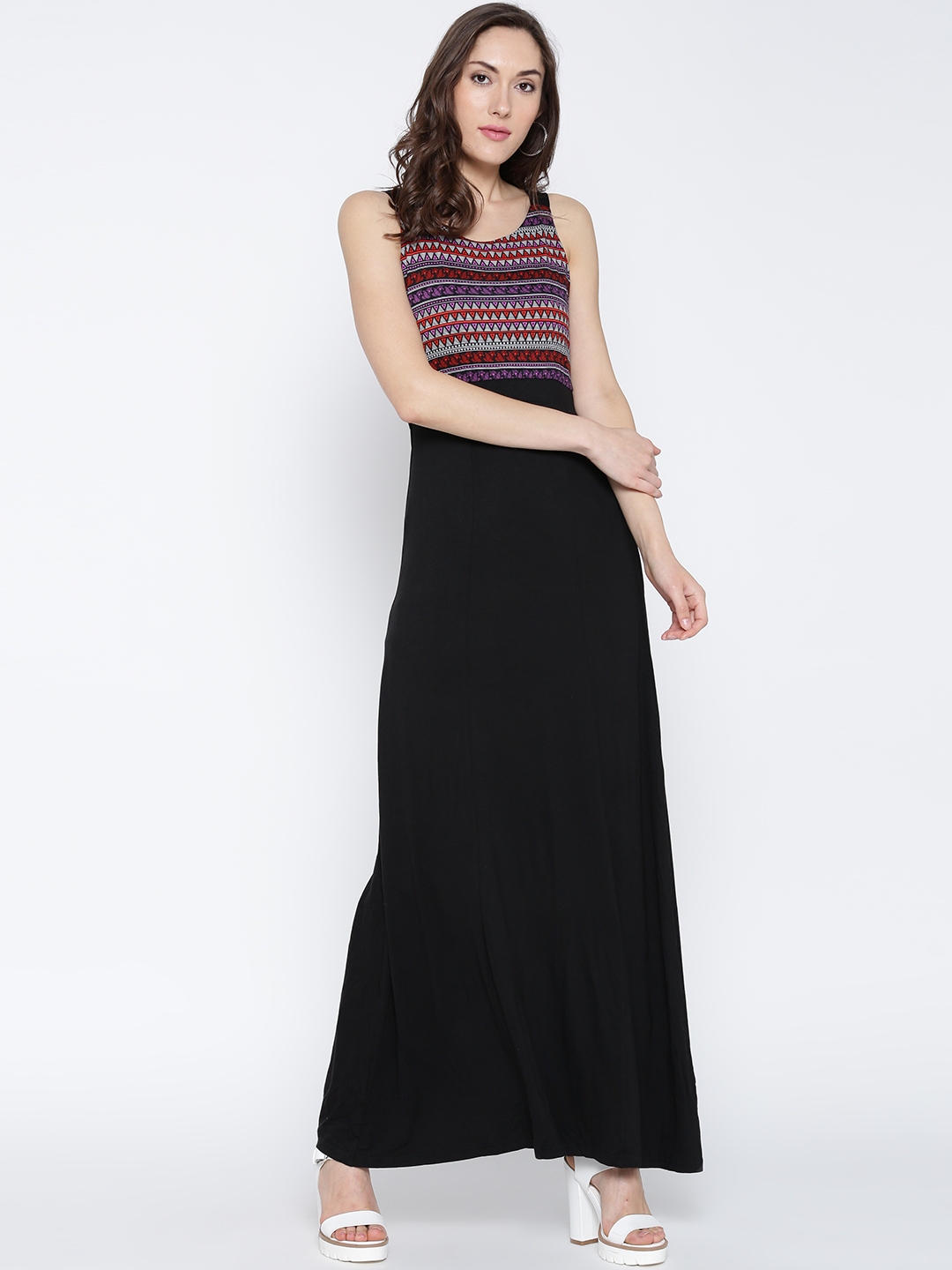 Buy Global Desi Black Printed Maxi Dress - Dresses for Women 1332204 ... Buy Global Desi Black Printed Maxi Dress - Dresses for Women 1332204 ...