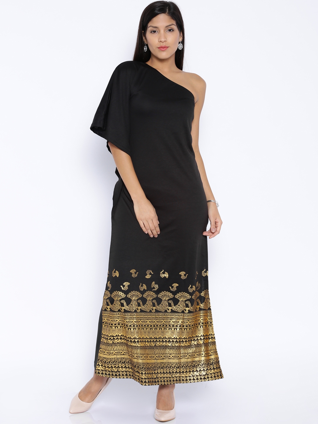 Buy Global Desi Black Printed Maxi Dress - Dresses for Women 1332205 ... Buy Global Desi Black Printed Maxi Dress - Dresses for Women 1332205 ...