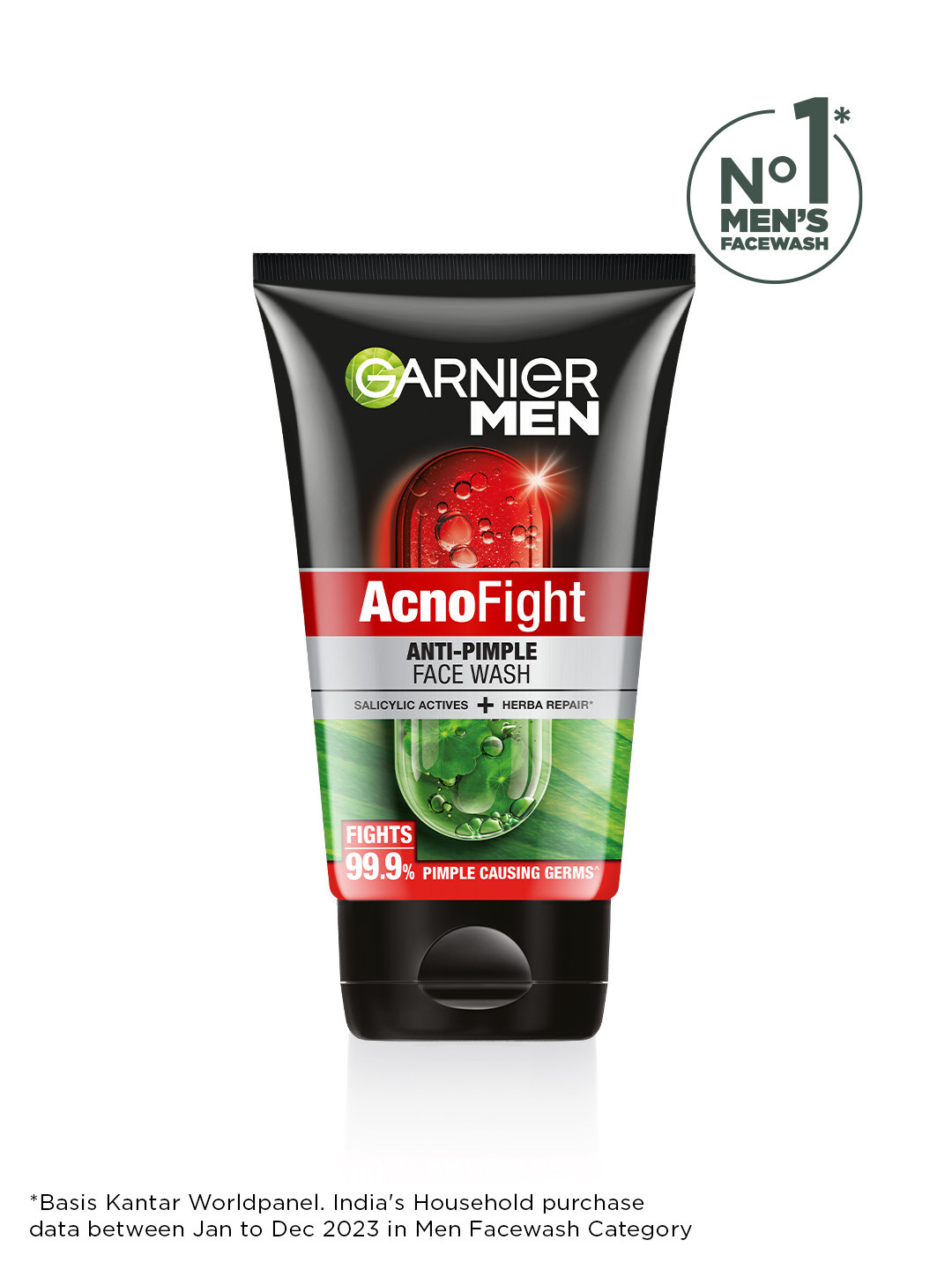 Buy Garnier Men Acno Fight Anti Pimple Face Wash With Salicylic Acid ...