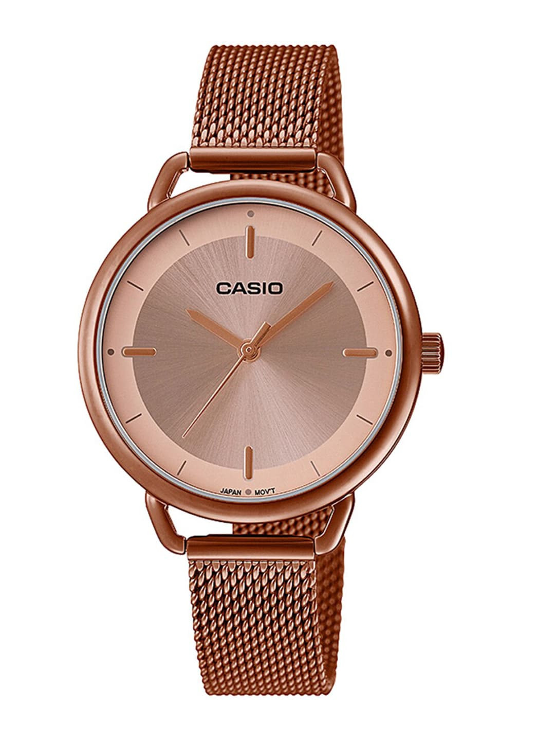Buy CASIO Enticer Ladies Rose Gold Analogue Watch A1799 LTP E413MR 9ADF ...