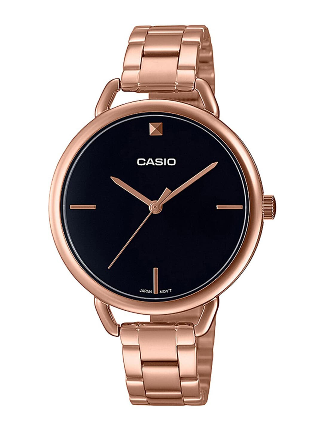 Buy CASIO Enticer Ladies Black Analogue Watch A1813 LTP E415PG 1CDF ...