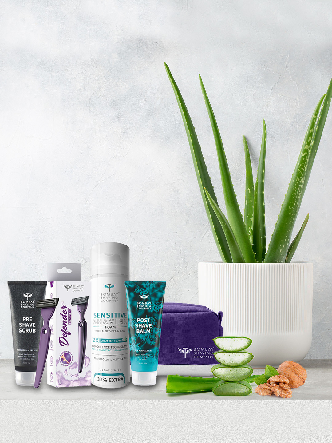 Buy Bombay Shaving Company Women Shaving Kit 410 G - Shaving Cream And ...