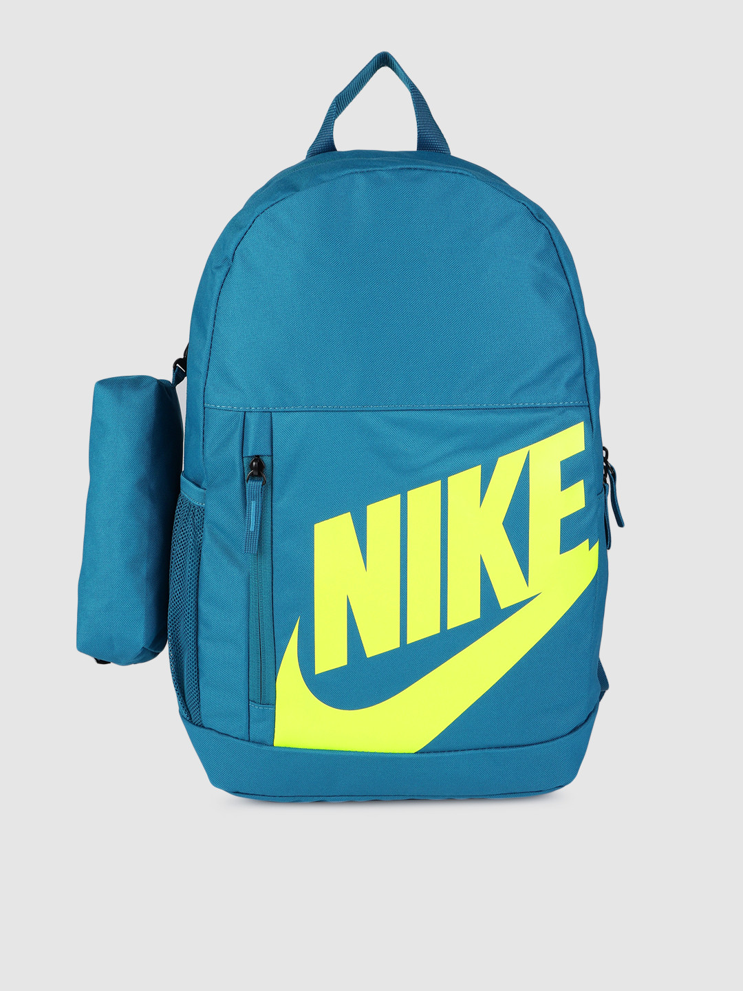Buy Nike Kids Blue Brand Logo Backpack - Backpacks for Unisex Kids ...