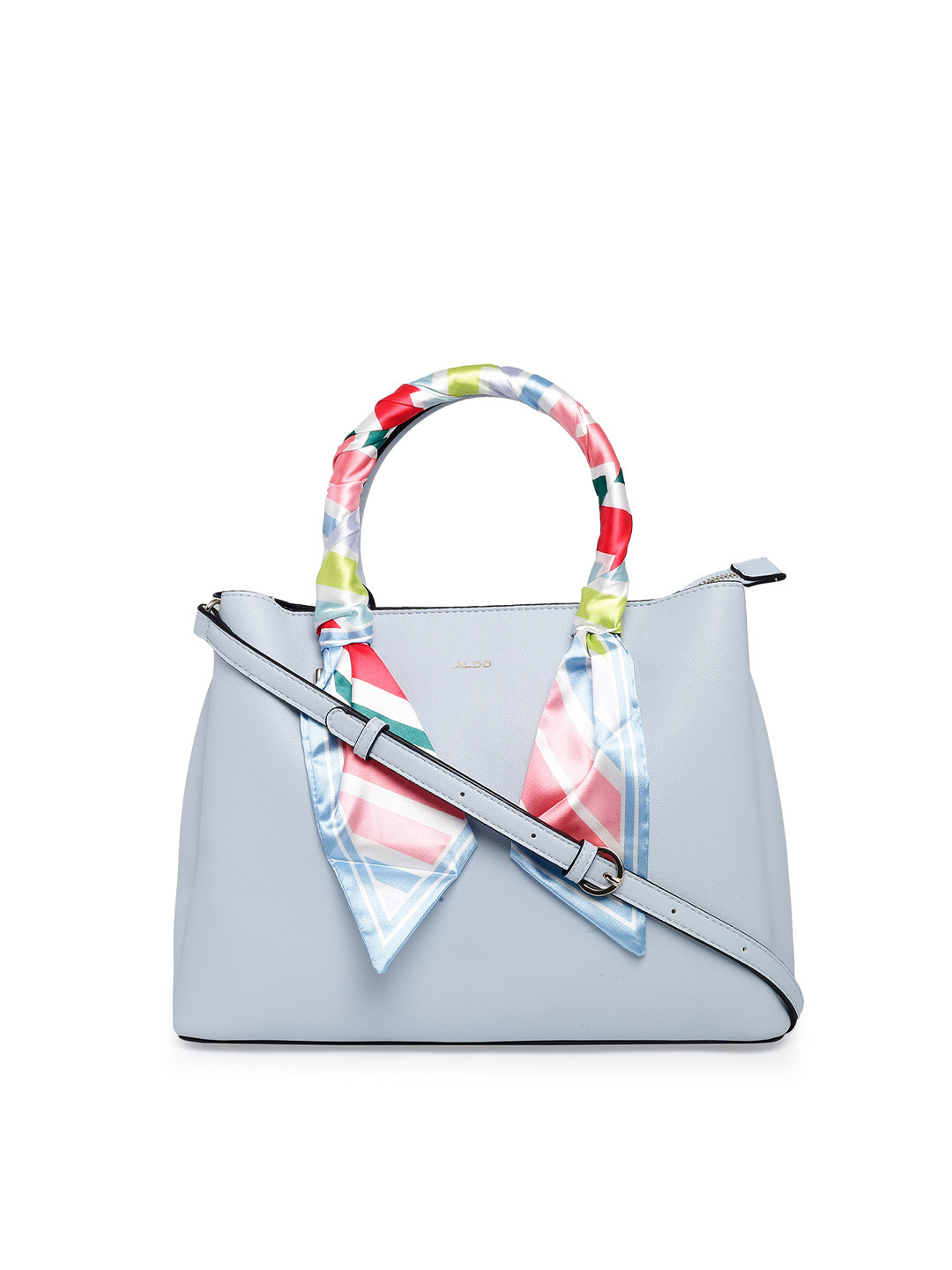 Buy ALDO Blue Solid Handheld Bag - Handbags for Women 13412142 | Myntra