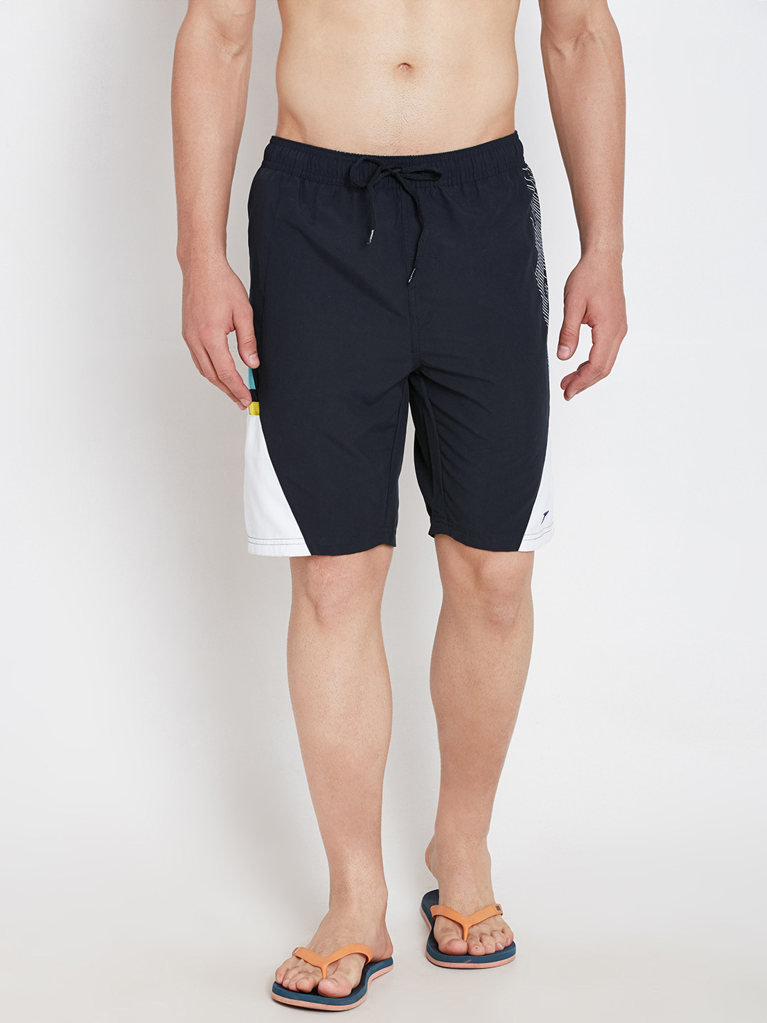 Buy Speedo Navy Surfing Shorts - Shorts for Men 1344584 | Myntra