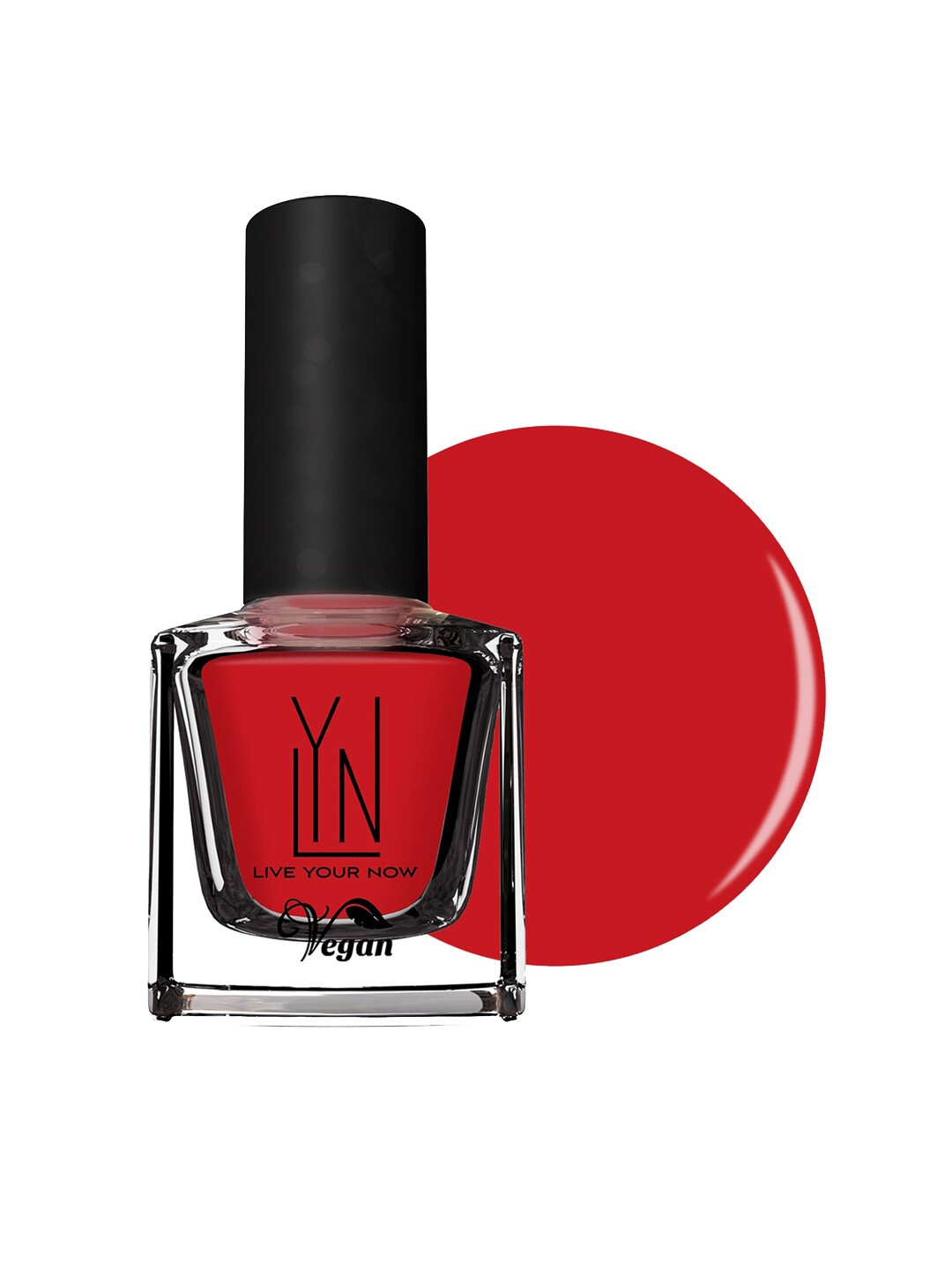 Buy LYN LIVE YOUR NOW Women Red Dy To Run Nail Polish 8ml - Nail Polish ...