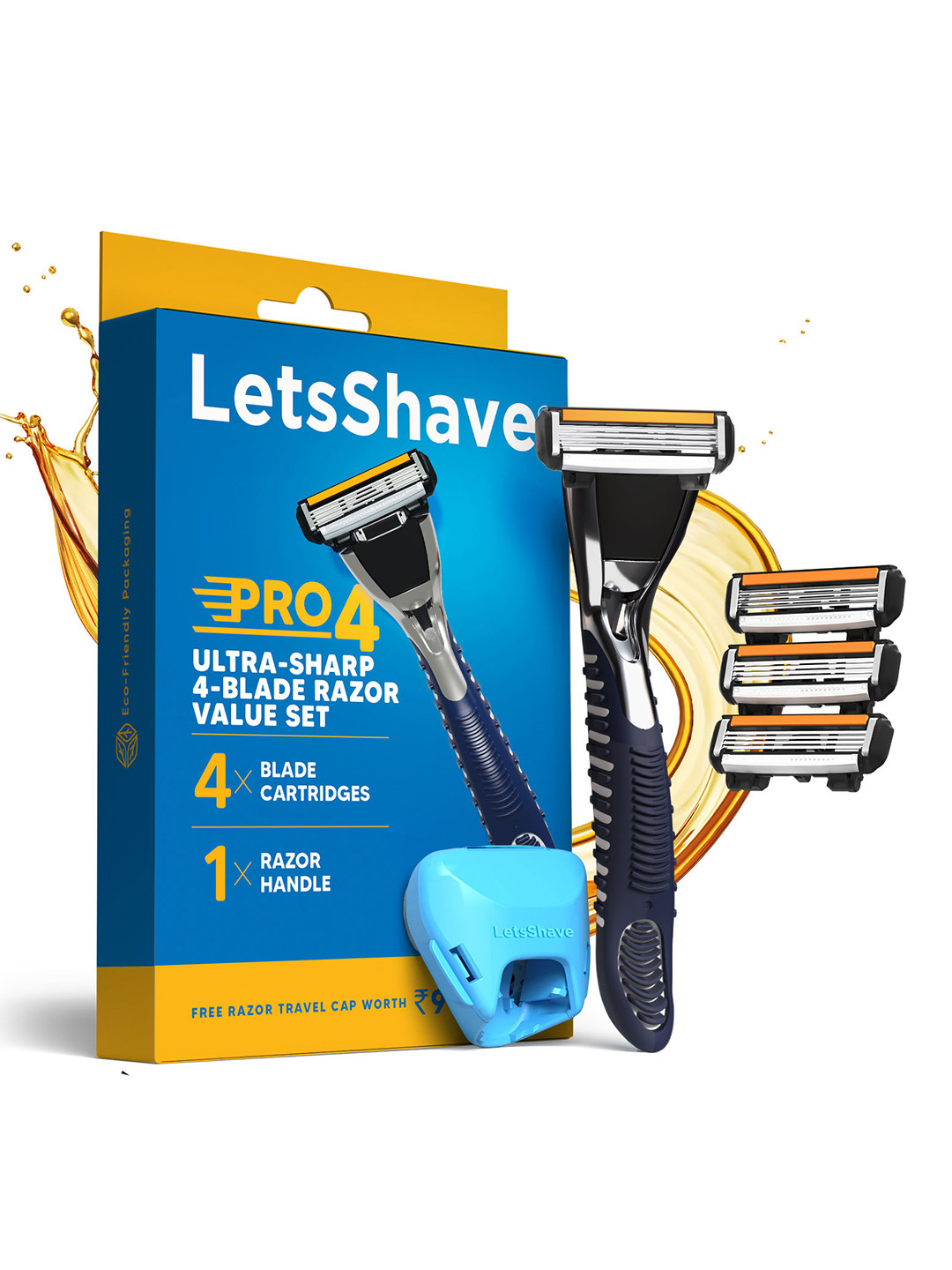 Buy LetsShave Men Pro 4 Value Set - Shavers for Men 13467192 | Myntra