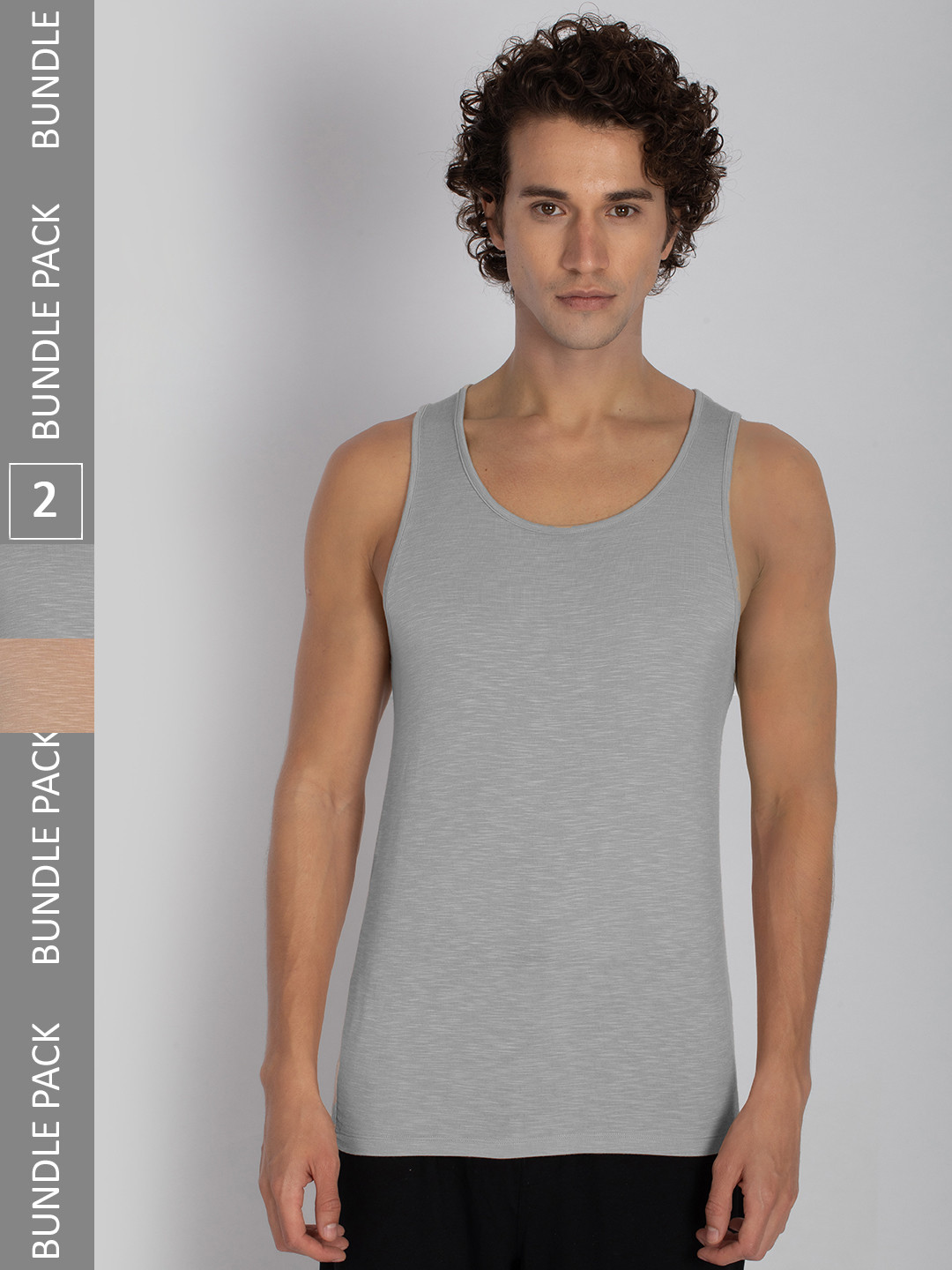 Buy DAMENSCH Men Pack Of 2 Solid Innerwear NEO Bamboo Anti Microbial ...