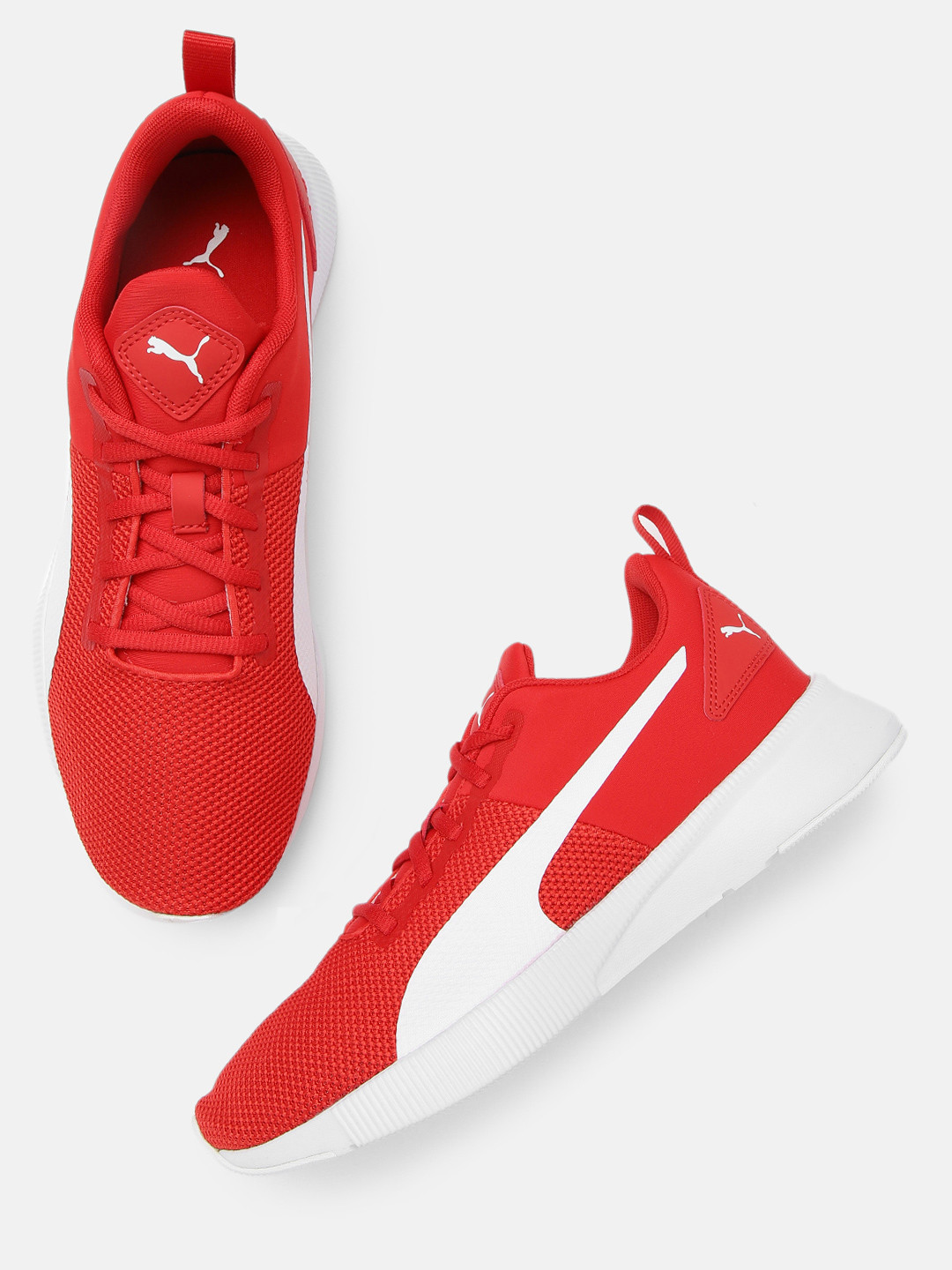 Buy Puma Unisex Red FLYER Running Shoes - Sports Shoes for Unisex ...