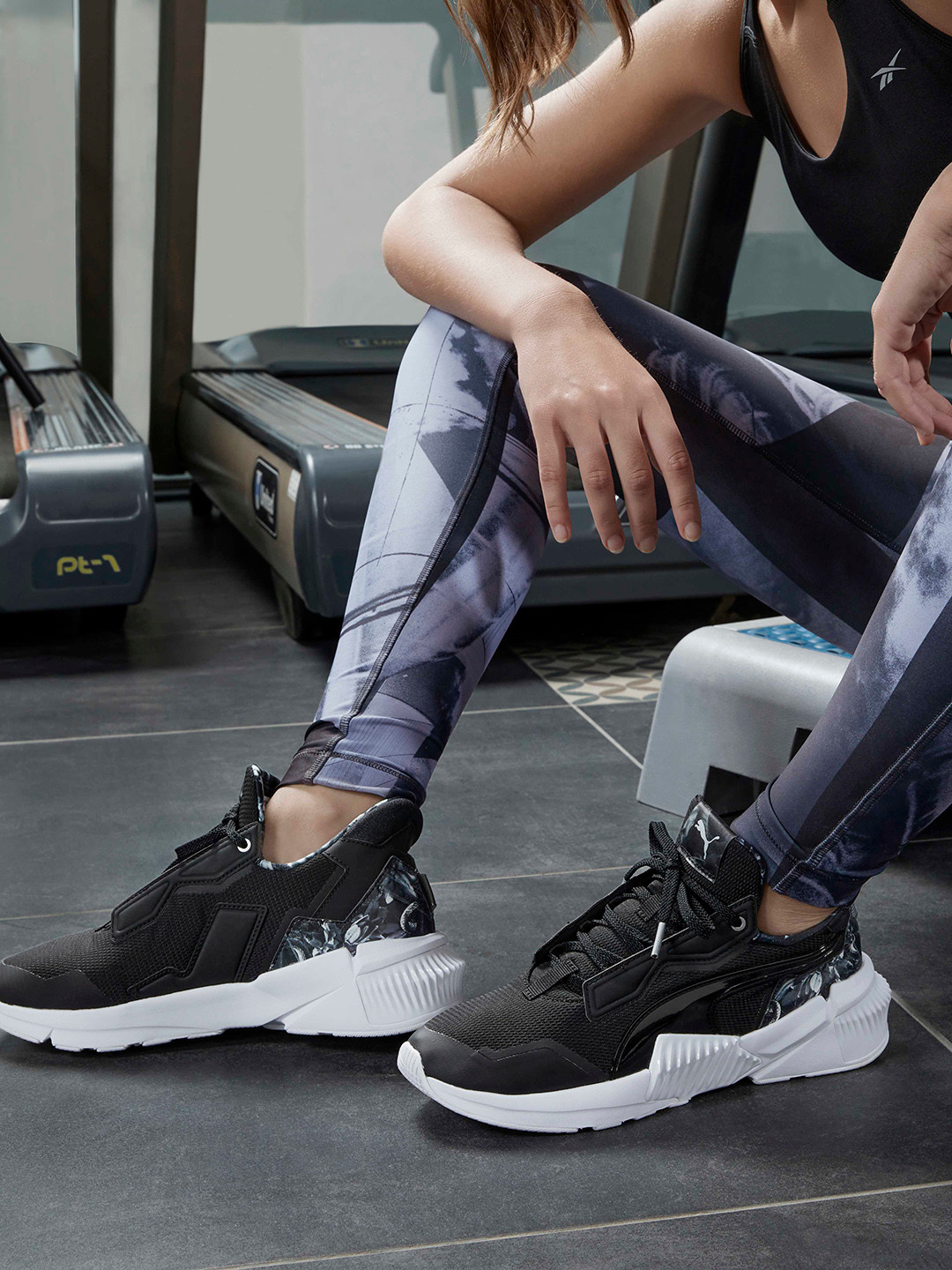 Buy Puma Women Black Provoke XT Untamed Floral Training Shoes - Sports ...