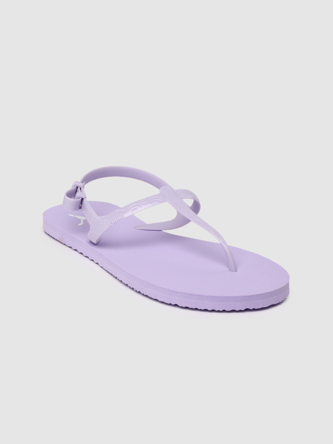 Buy Puma Women Lavender Solid Cozy Sandals - Sports Sandals for Women ...