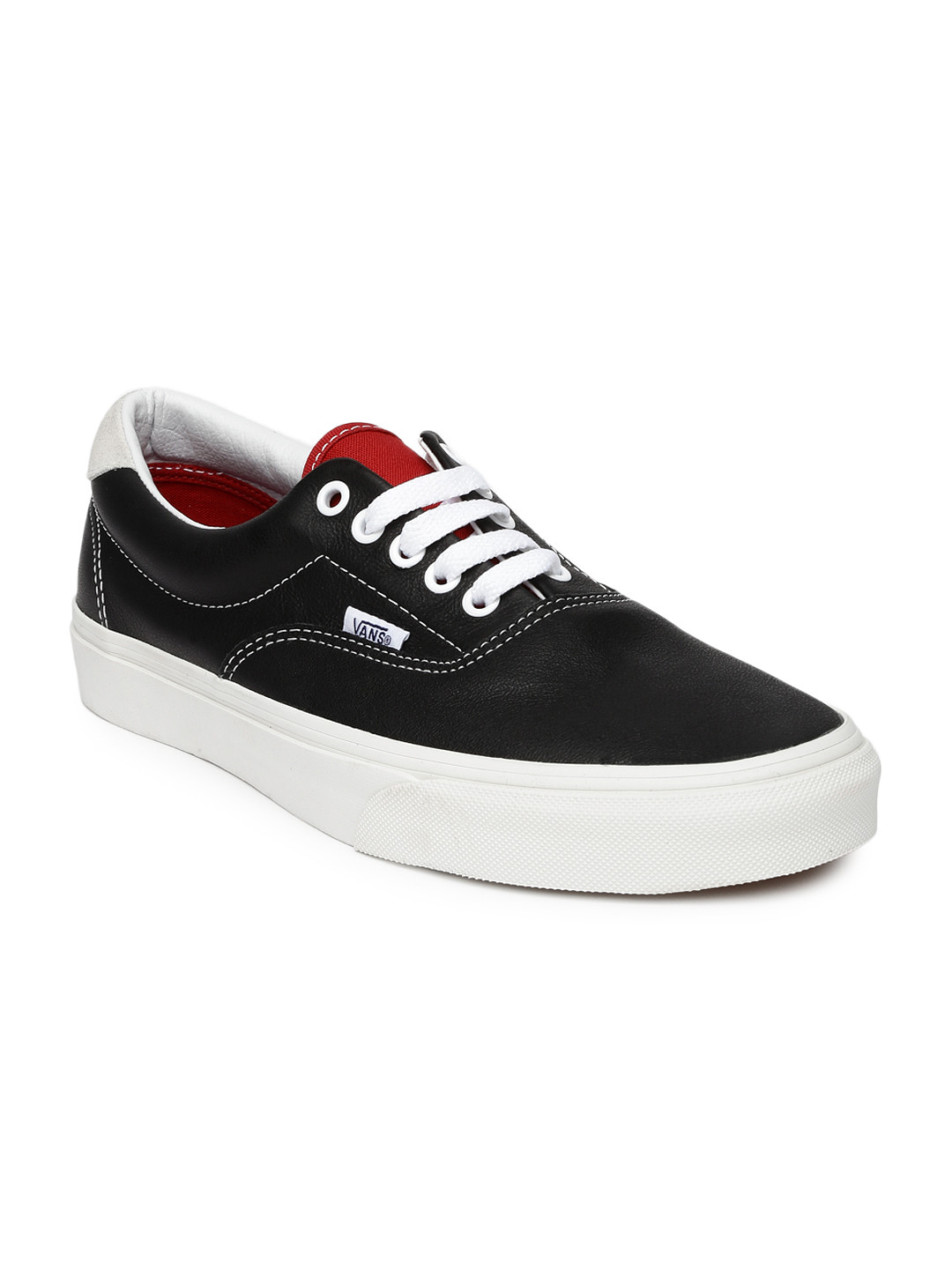 Buy Vans Men Black Era 59 Leather Sneakers - Casual Shoes for Unisex ...