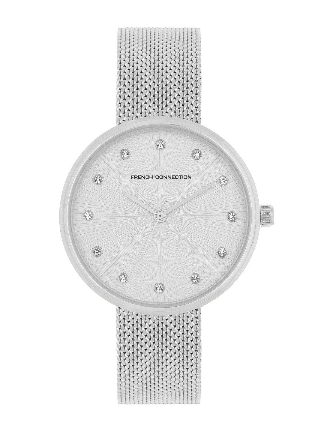 Buy French Connection Women Silver Toned Analogue Watch FCN0009C ...