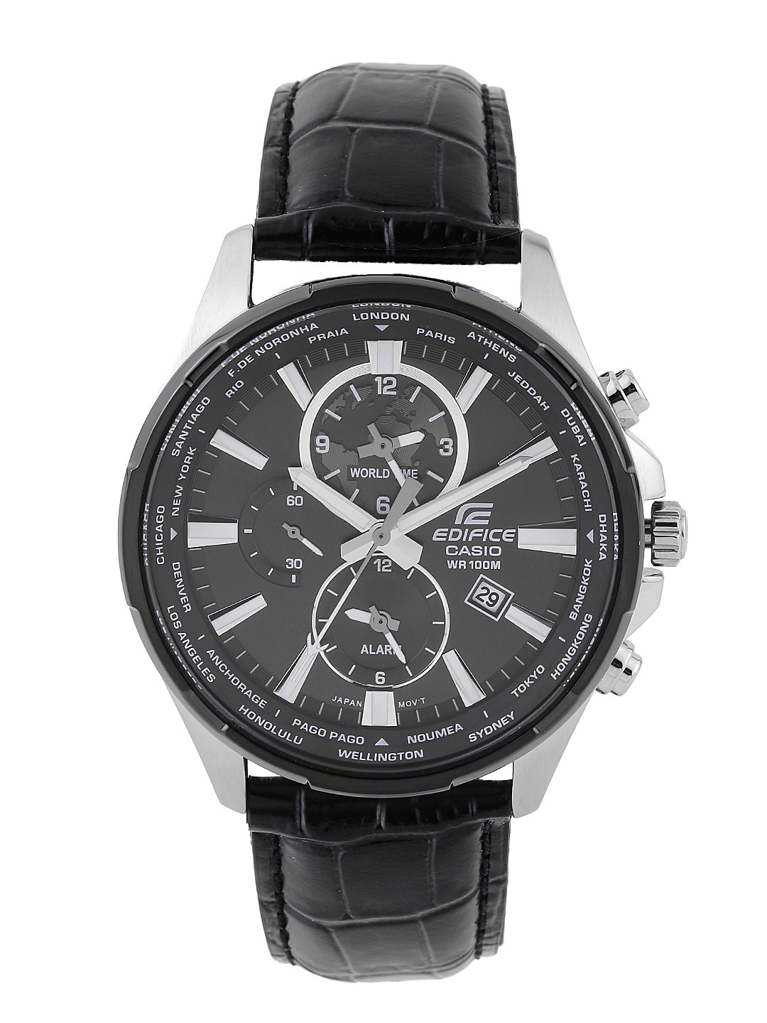 Buy CASIO Edifice Men Black Dial Analogue Watch EX290 - Watches for Men ...