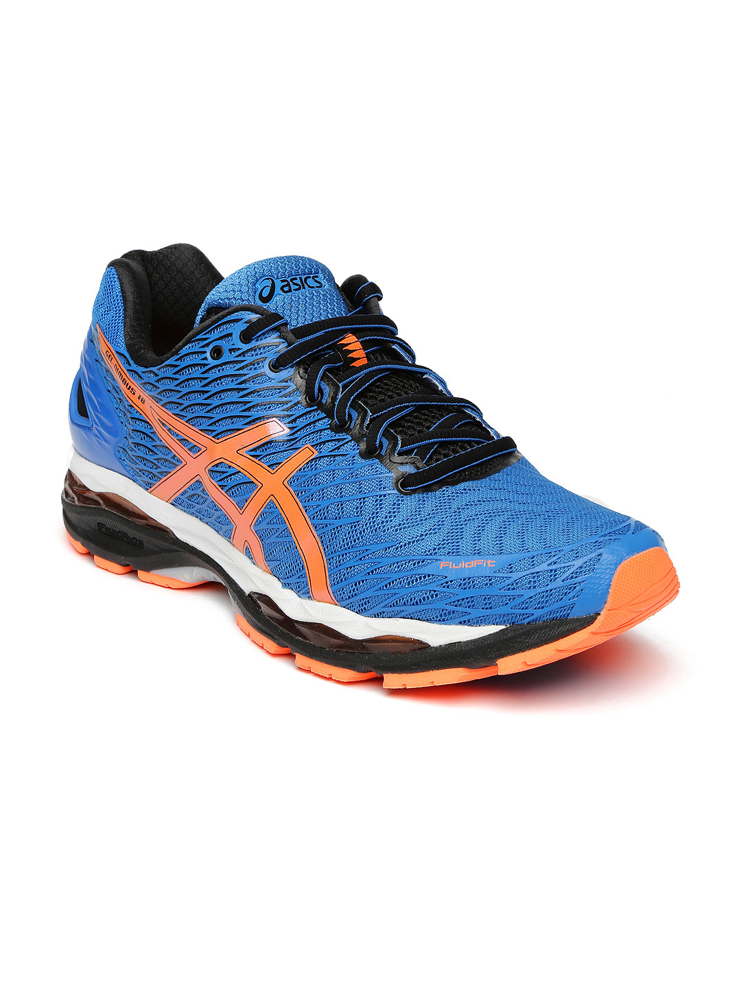 Buy ASICS Men Blue Gel Nimbus 18 Running Shoes - Sports Shoes for Men ...