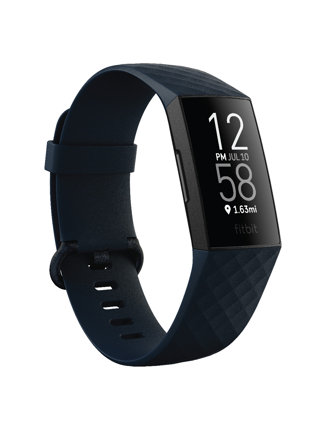 Buy Fitbit Unisex Blue Charge 4 Smart Watch FB417BKNV - Smart Watches ...