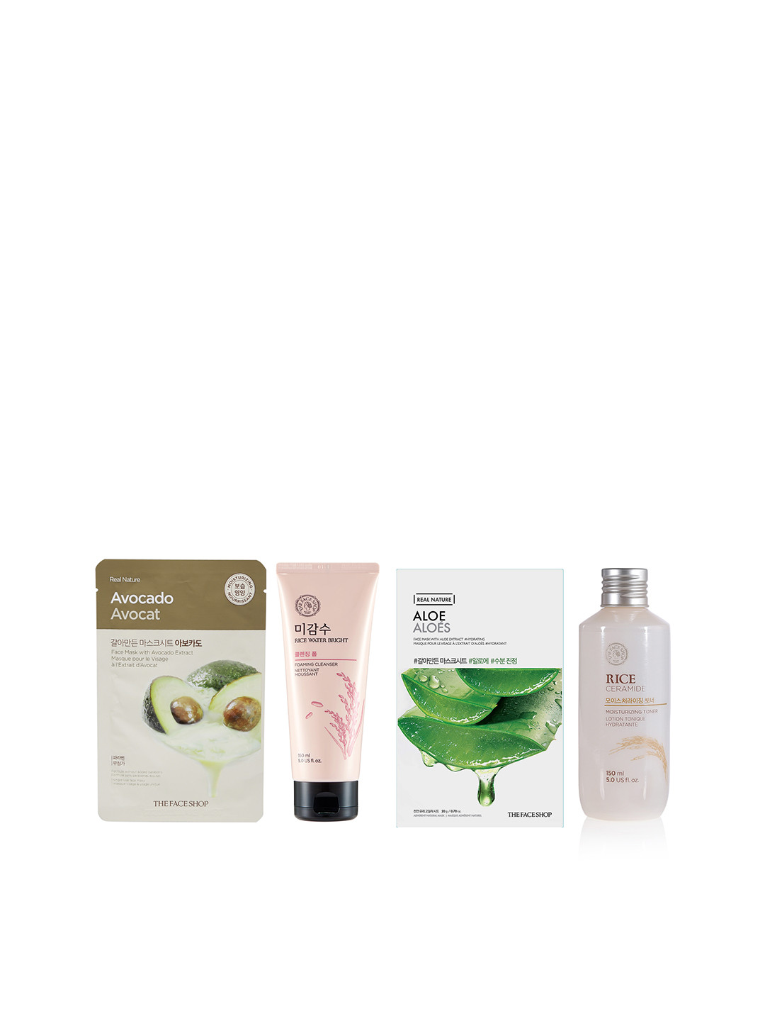 Buy The Face Shop Unisex Skin Care Gift Set - Skin Care Combo for ...