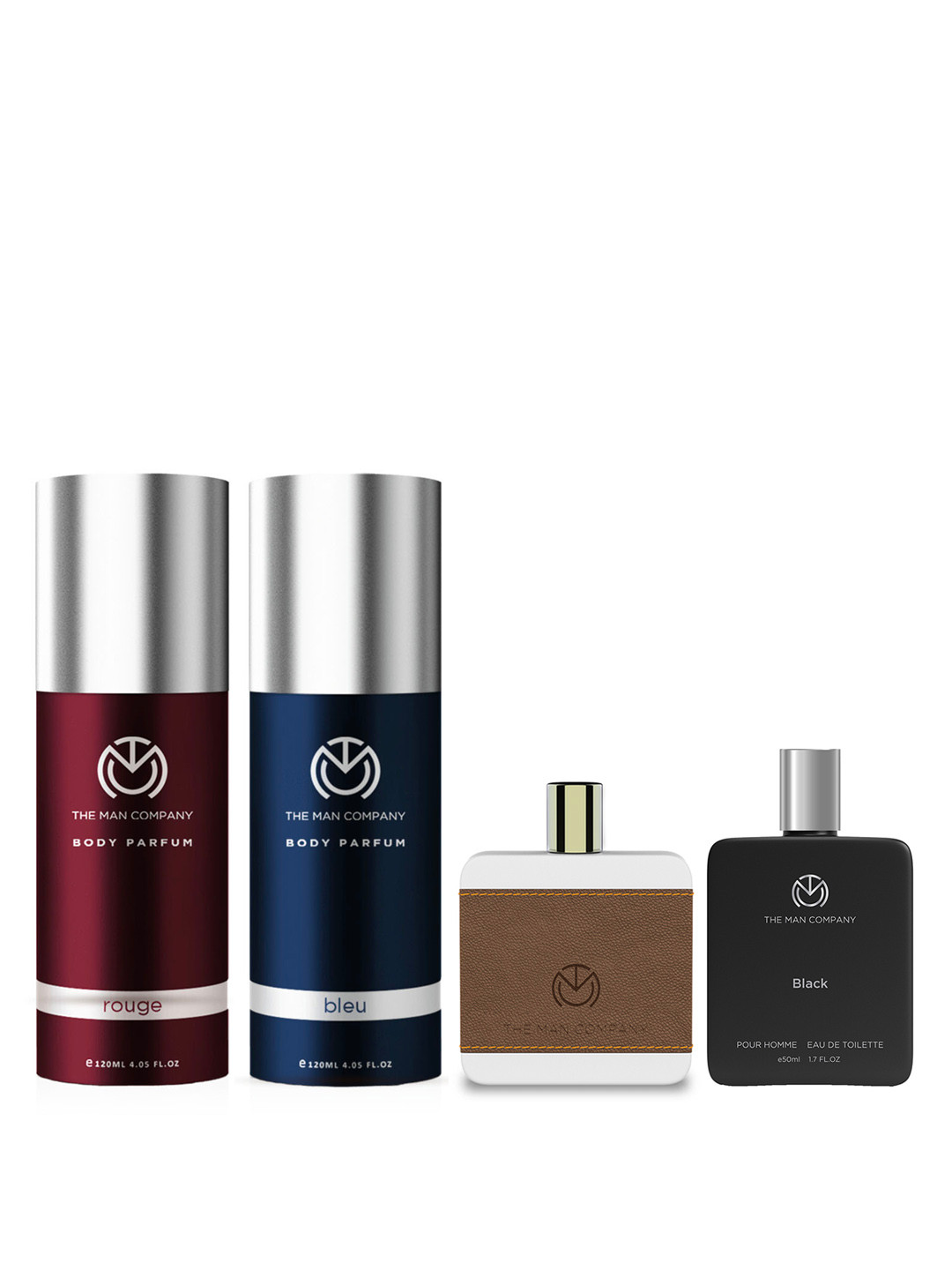 Buy THE MAN COMPANY Set Of 4 Perfumes - Fragrance Combo for Men ...