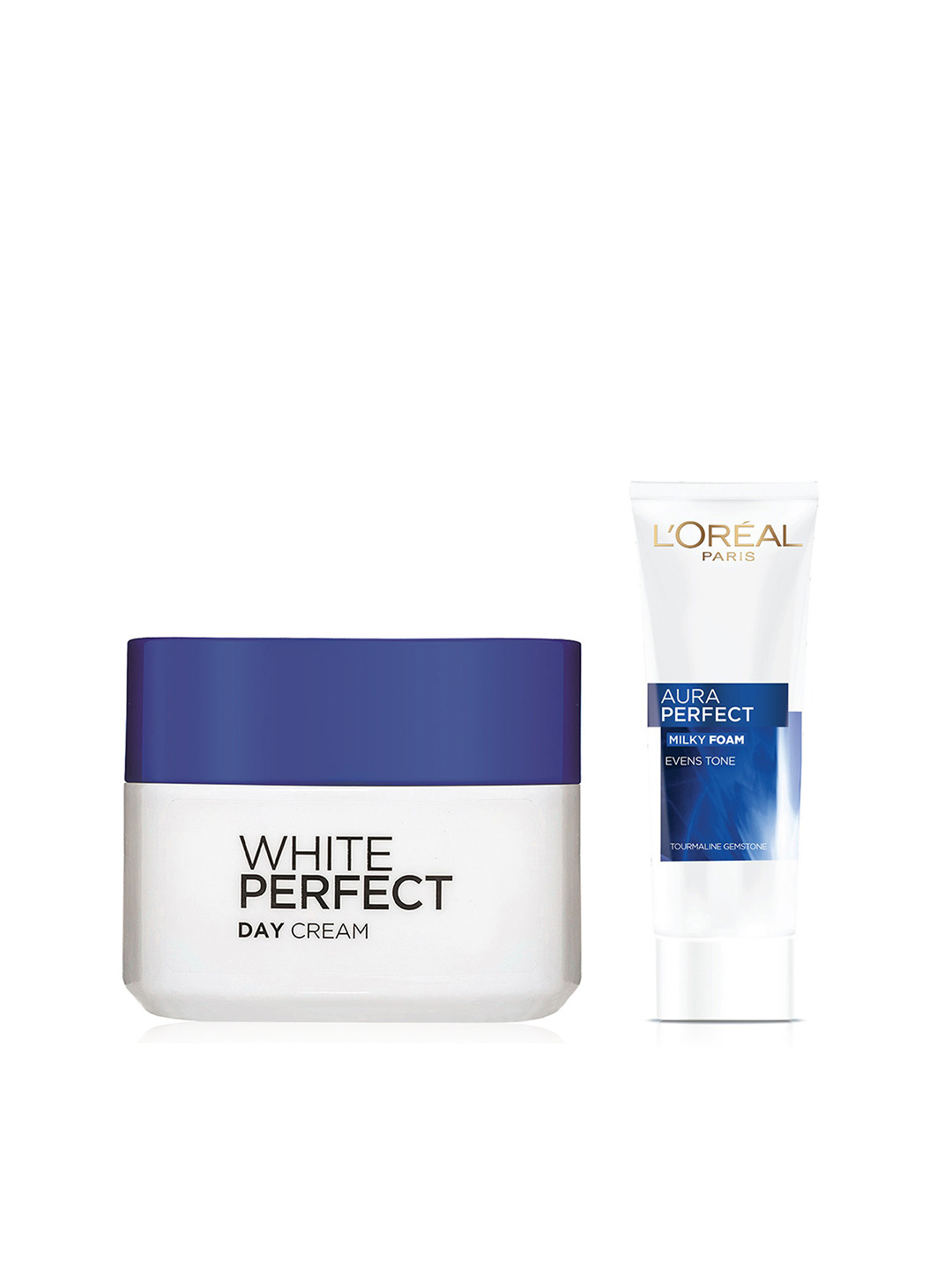Buy L'Oreal Set Of White Perfect Milky Facial Foam & White Perfect Day ...