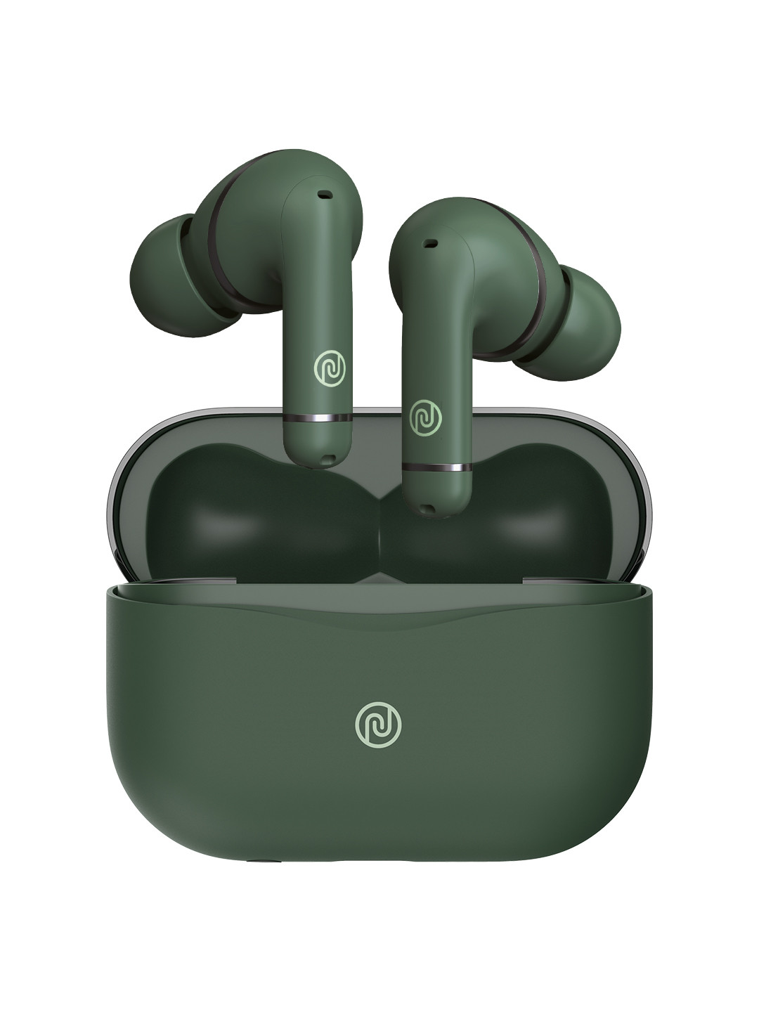 Buy NOISE Unisex Green Solid Buds Solo ANC Truly Wireless Earphones ...