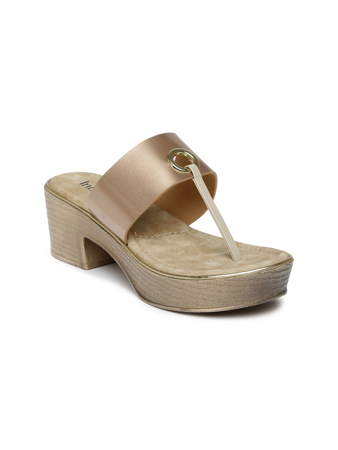 Buy Inc.5 Women Beige Platforms - Heels for Women 1357359 | Myntra
