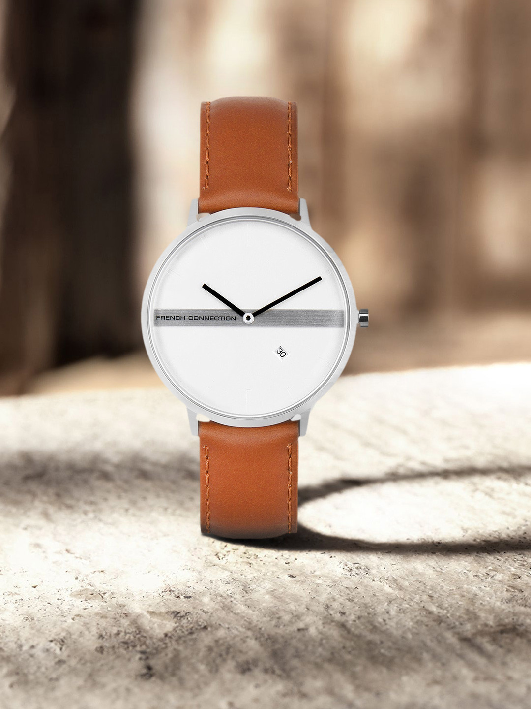 Buy French Connection Men Silver Toned Analogue Watch FCM0001B ...